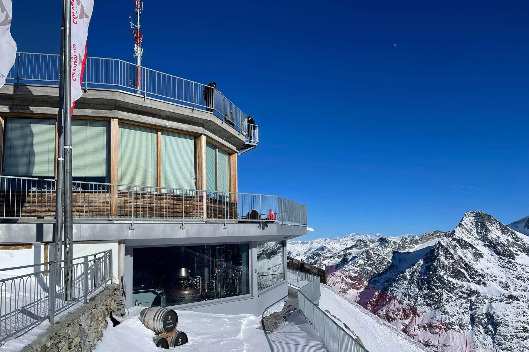 Дестилерия Orma Corvatsch в планината