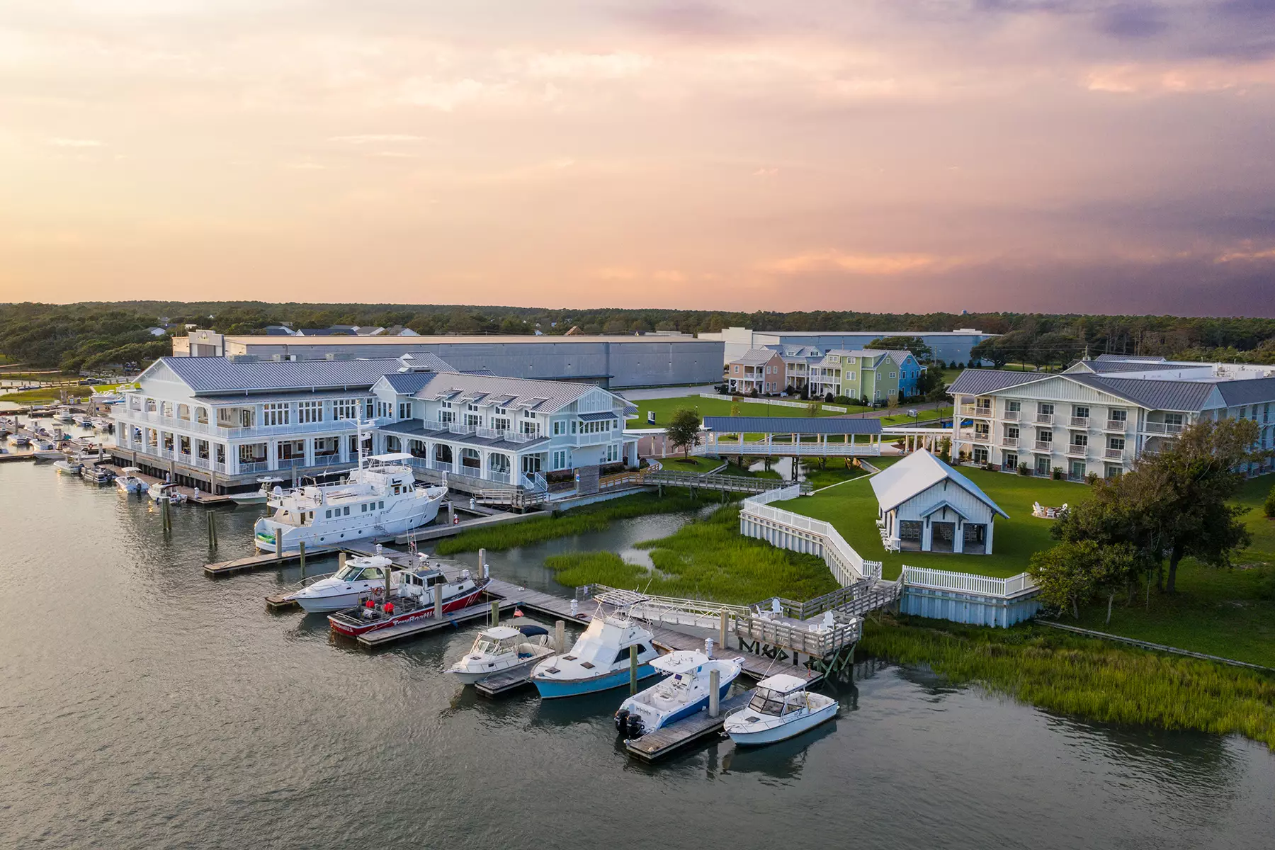 Aerial maonero eBeaufort Hotel