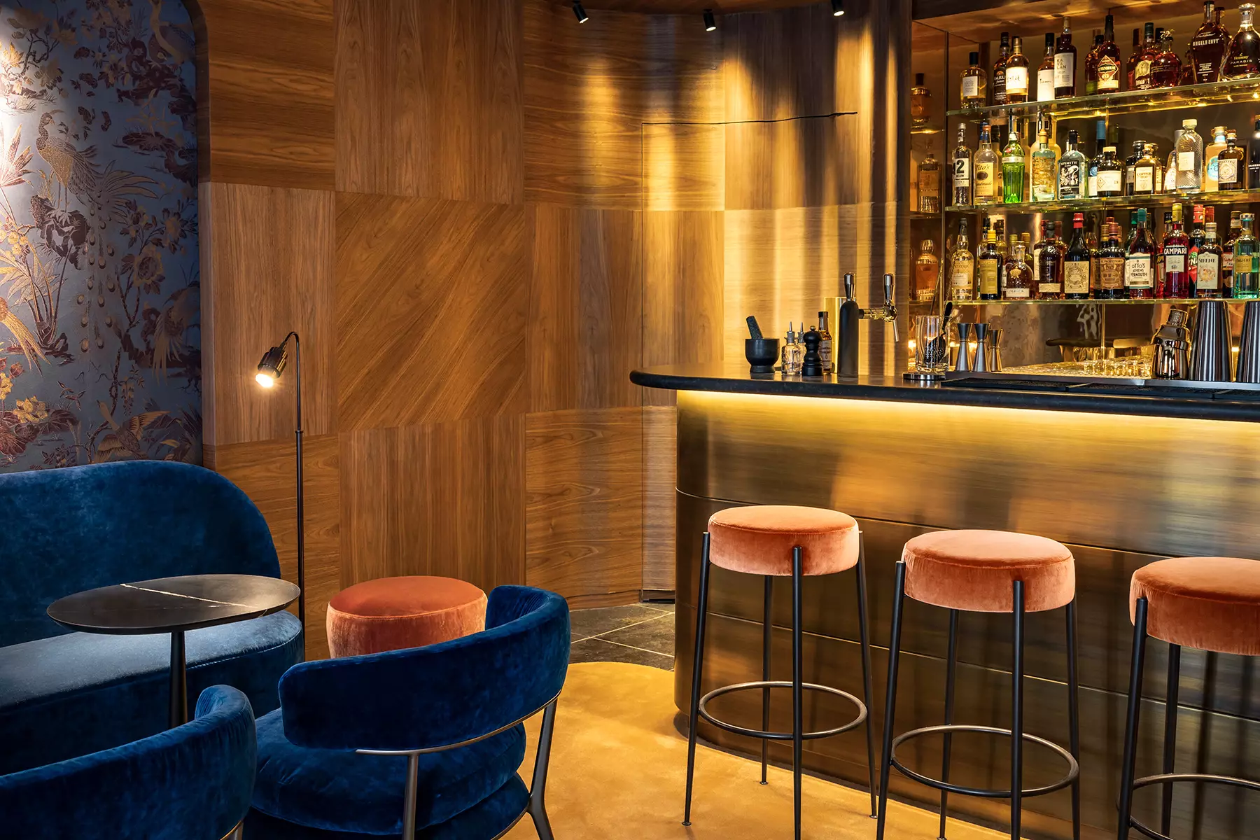 O bar do Hotel Pavilion Faubourg