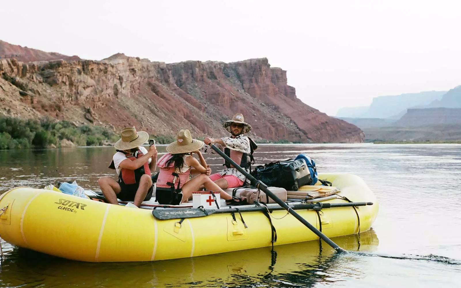 Gruppetur, rafting i Grand Canyon