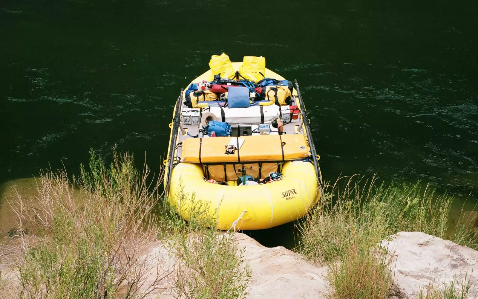 Ụgbọ mmiri Raft na Grand Canyon