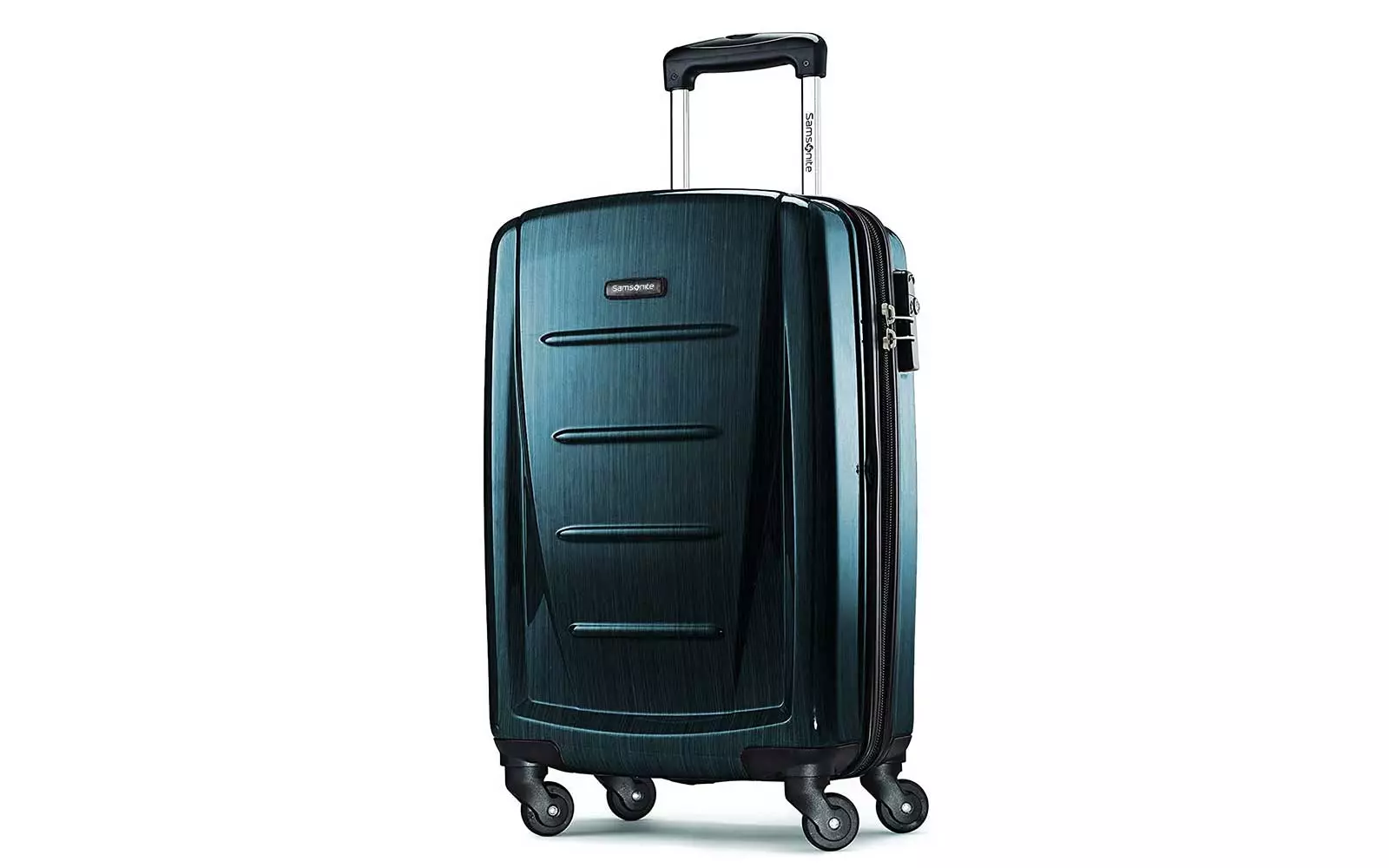 Samsonite Teal Hard Koffer