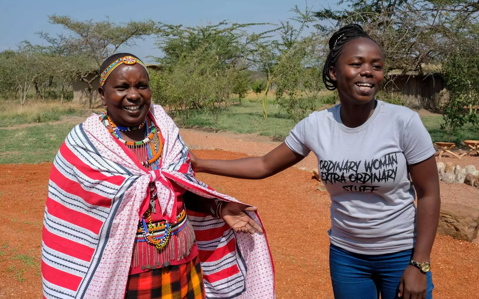 Hellen Nkuraiya and Darlene Adajikenya