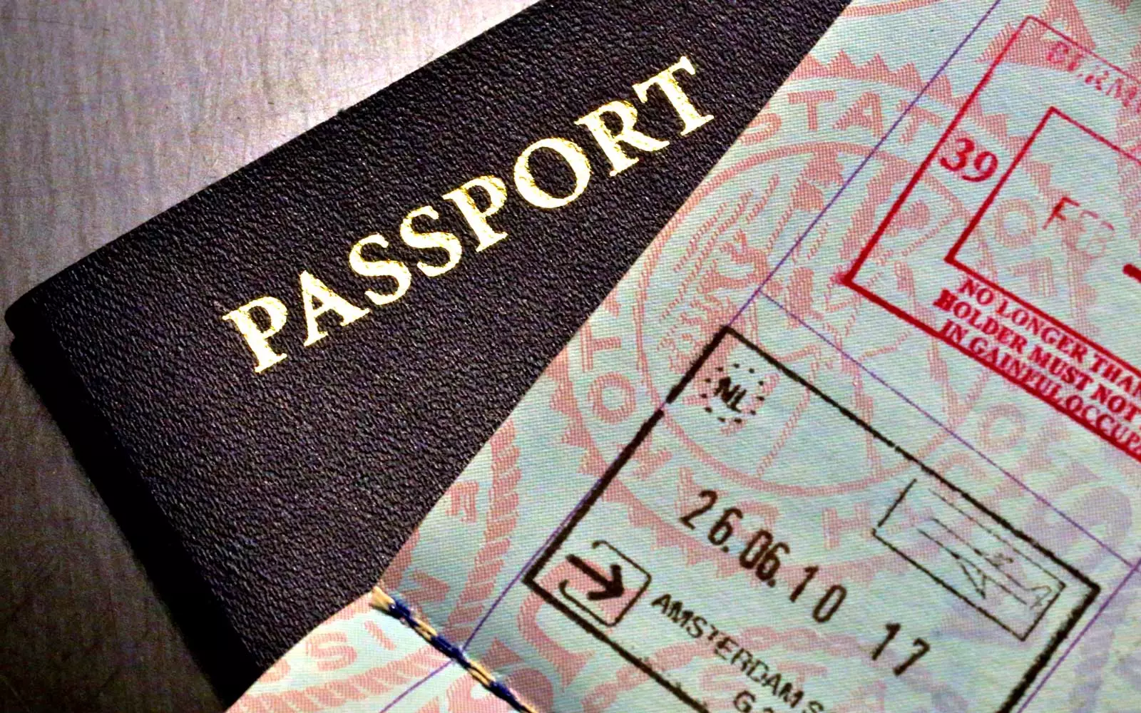 Selos de pasaporte