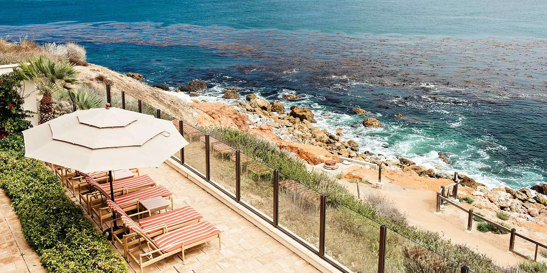 O Terranea Resort en California ten unha praia secreta, rutas de sendeirismo tranquilas e Casitas con vista ao mar