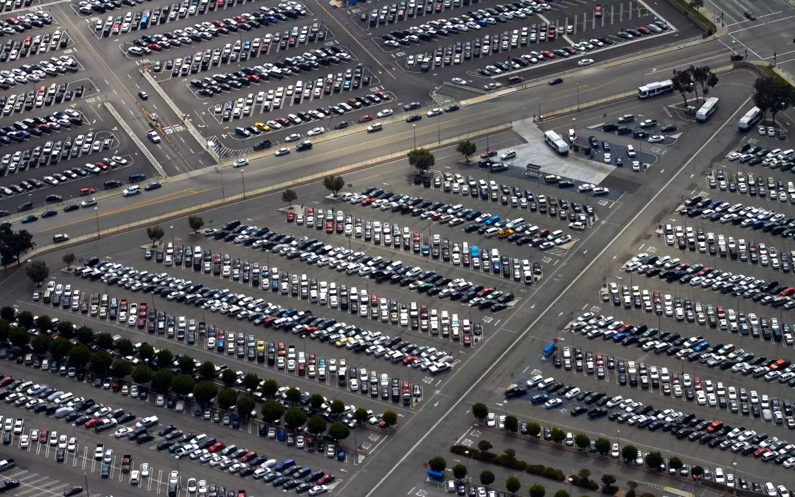 Bandara Internasional Los Angeles (LAX), Los Angeles, California, AS.