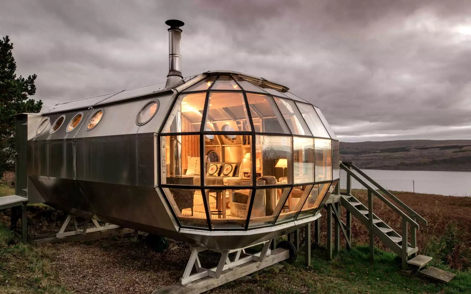 Drimnin, İskoçya Uzay Gemisi Airbnb