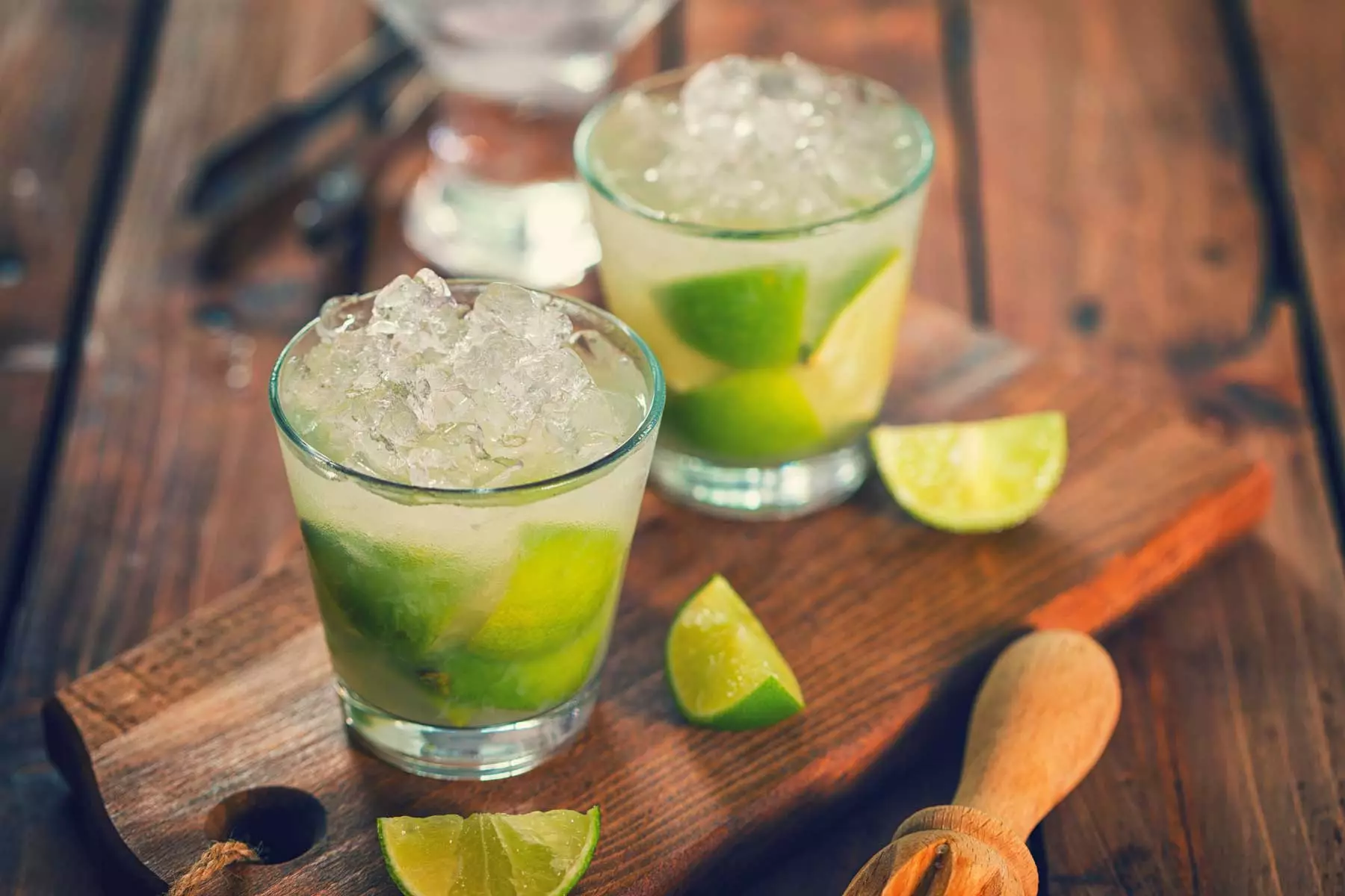 cocktail caipirinha