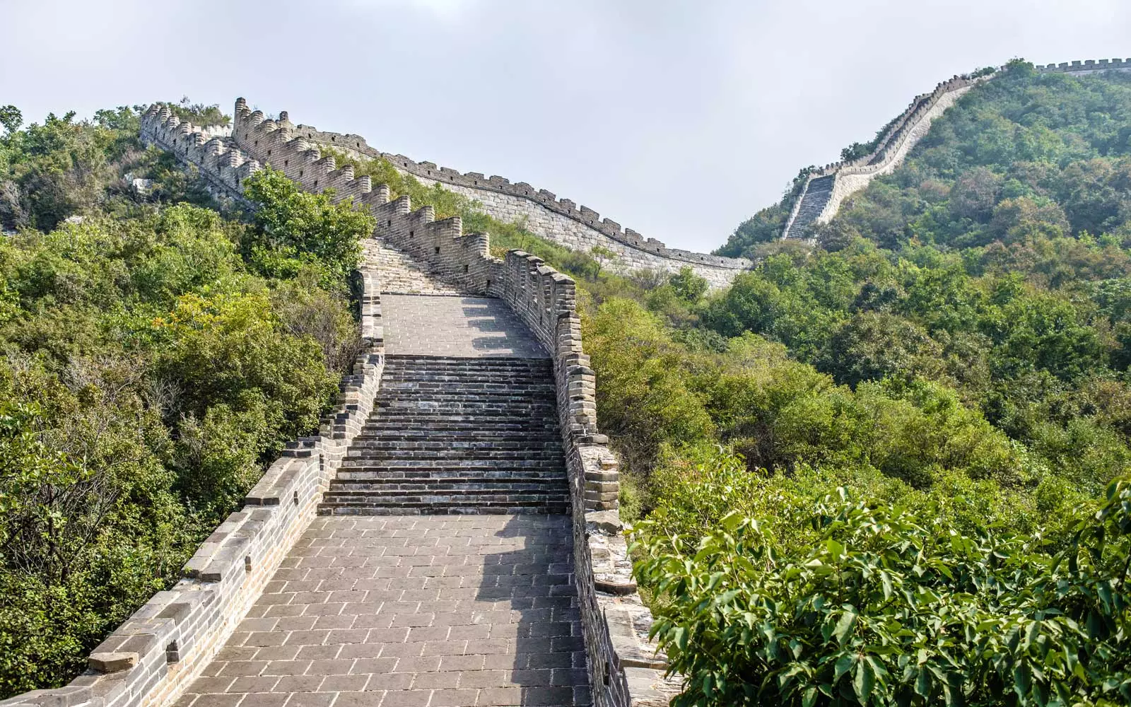 Isang Seksyon Ng Great Wall Of China