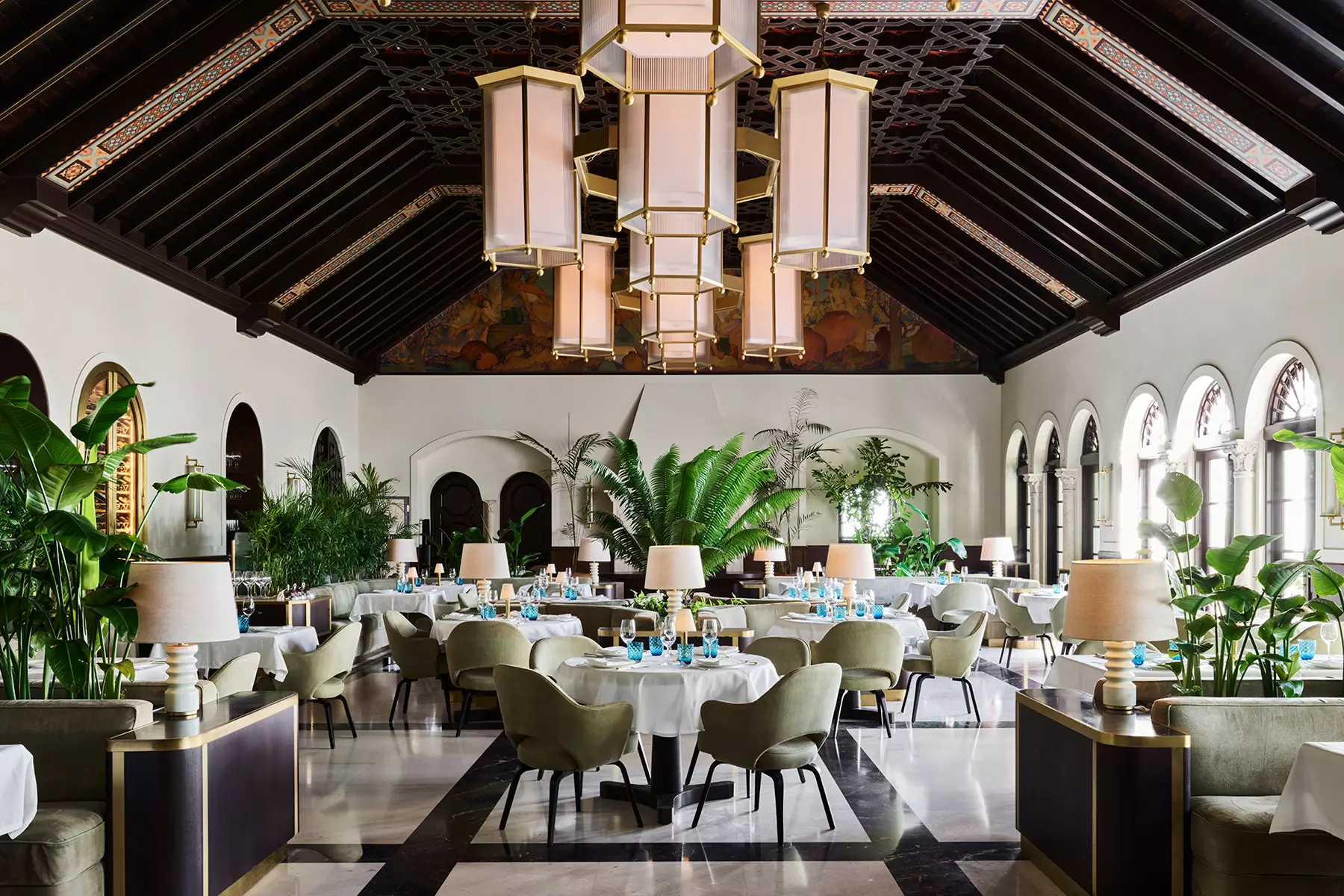 El restaurant Lido de l'hotel Four Seasons al The Surf Club