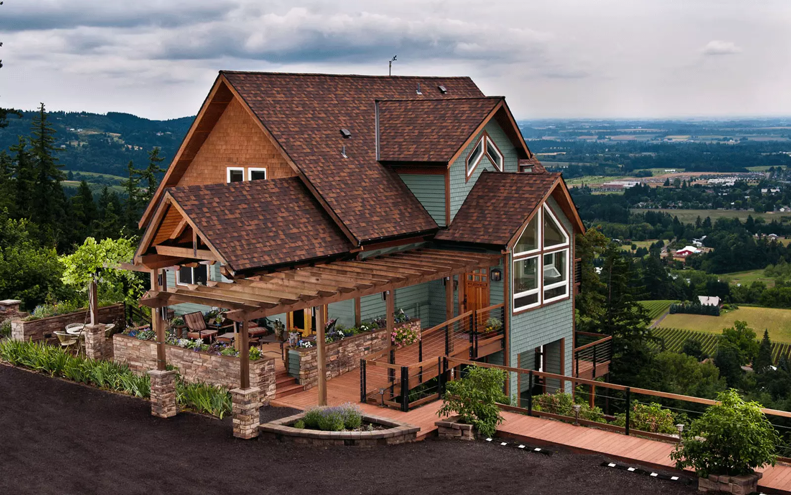 Chehalem Ridge B&B у Ньюбергу, штат Арэгон.