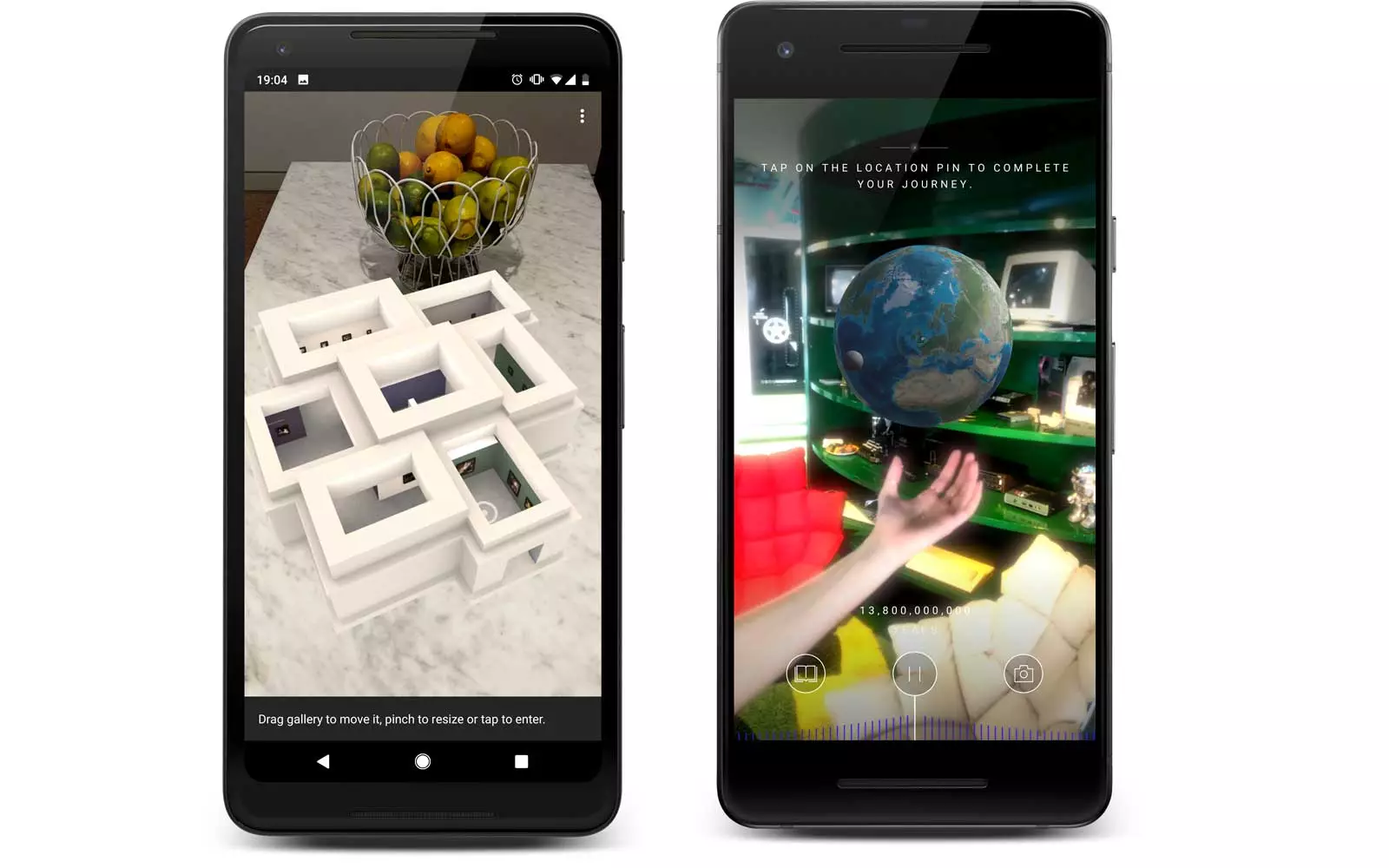 Vermeer AR Pocket Gallery sy CERN x Google Arts and Culture AR Big Bang