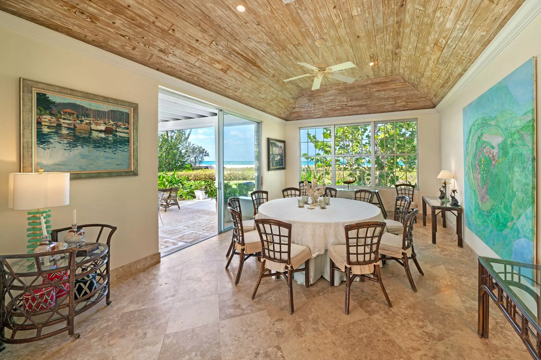 Lyford Cay Beachfront Home interior