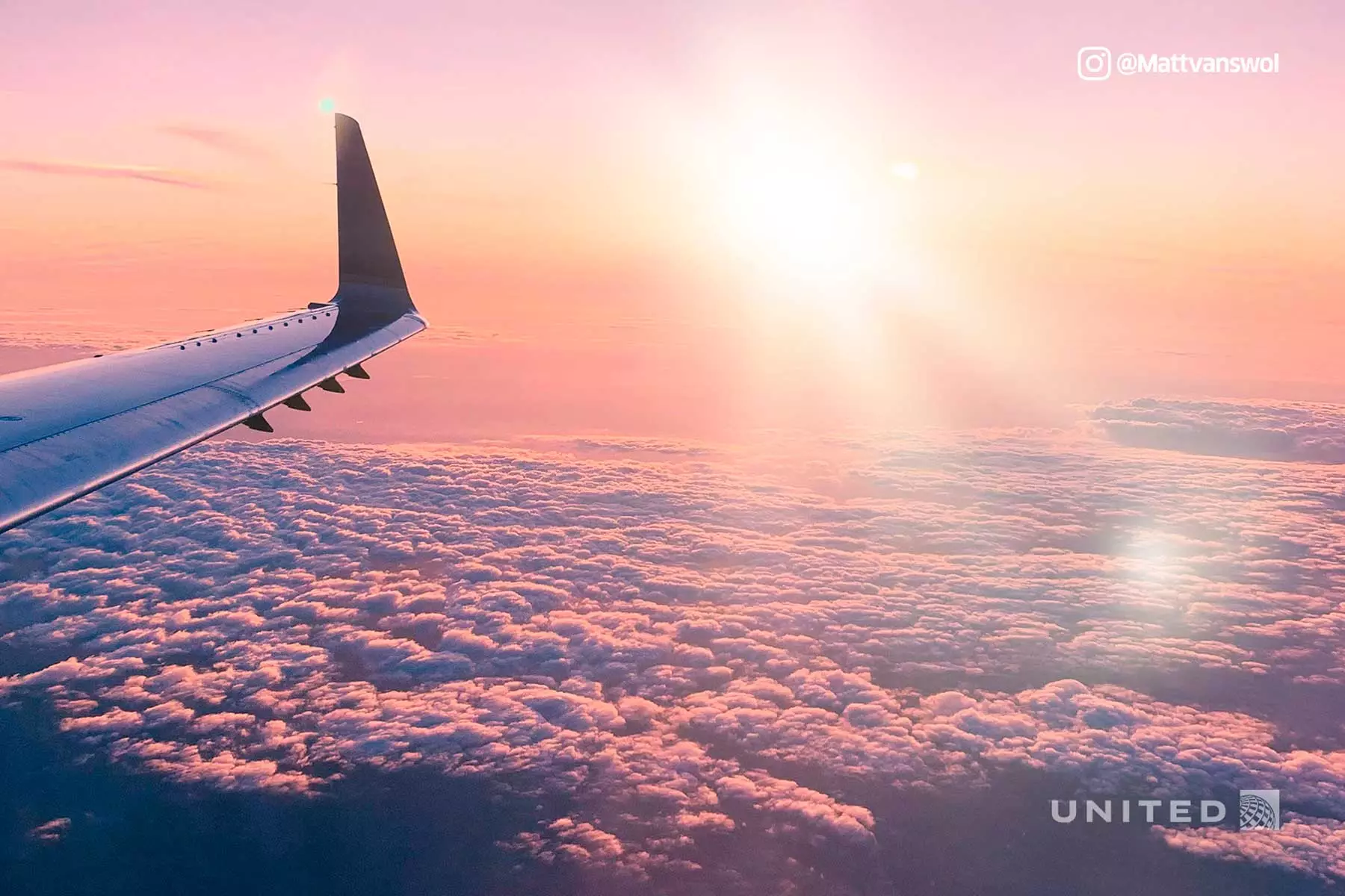 Krilo letala United Airlines