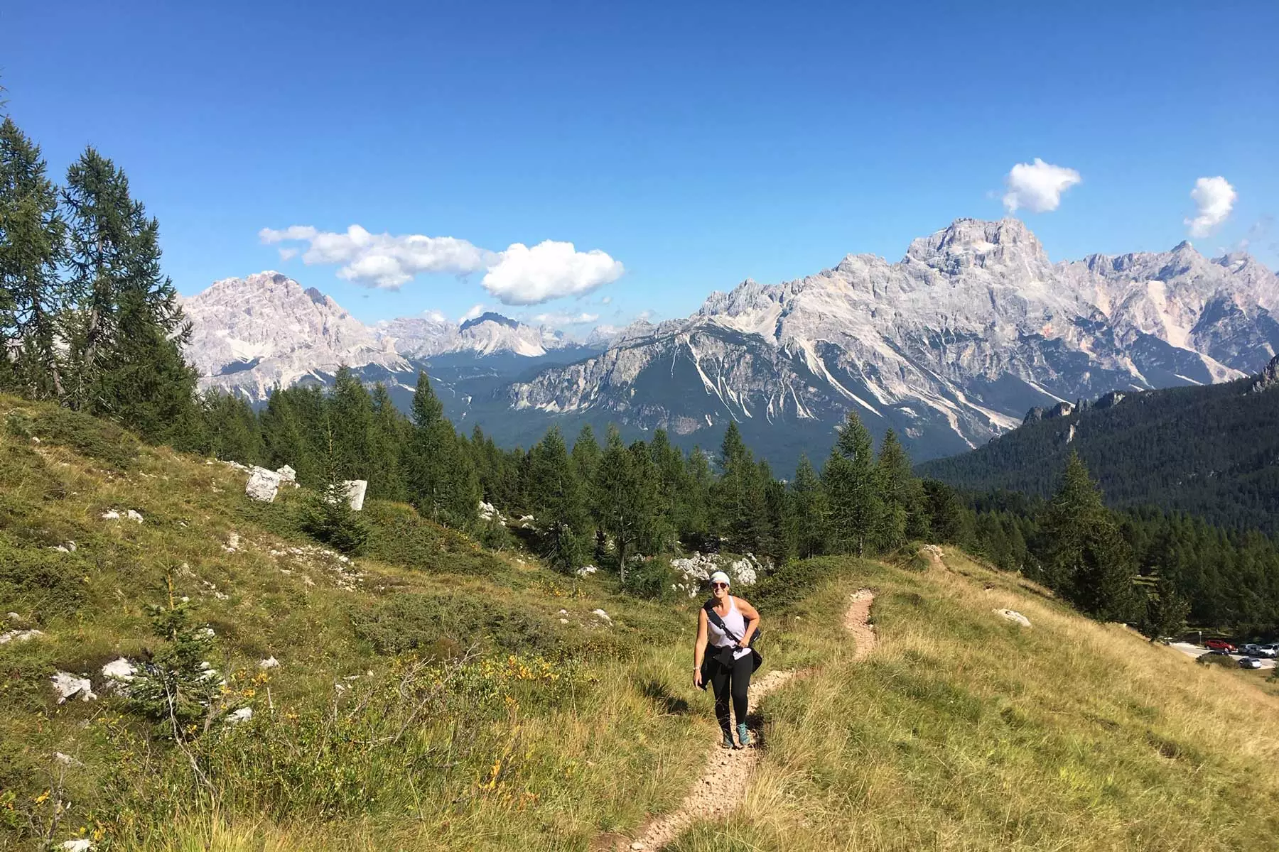 Photos personnelles d'Amiee White Beazley des Dolomites italiennes