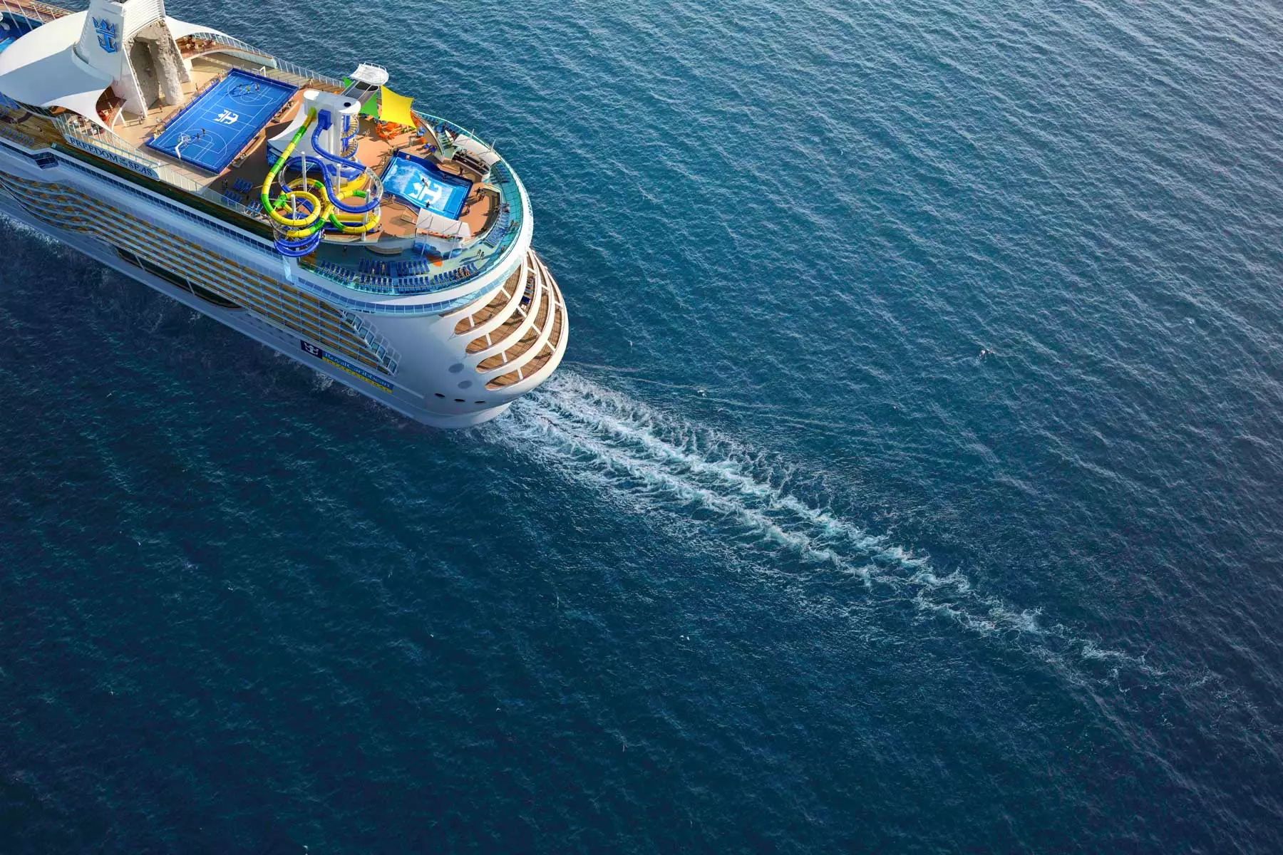 Royal Caribbean Cruise Line, Freedom hajó a tengeren