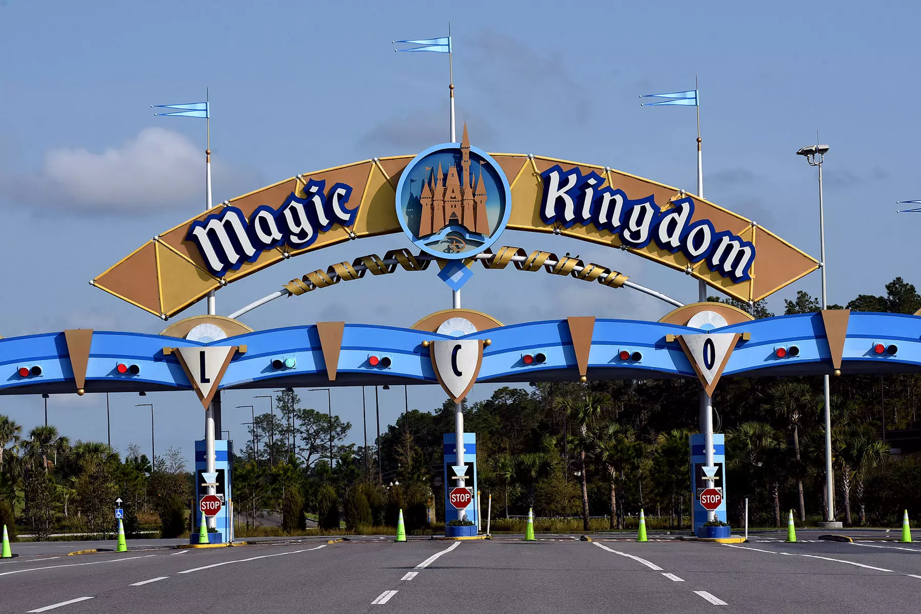 pagsulod sa Magic Kingdom sa Disney World