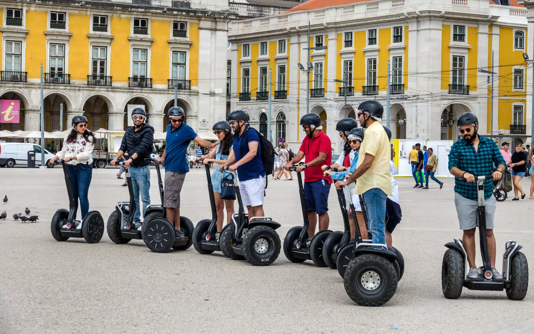 Туристическая группа Segway по Европе