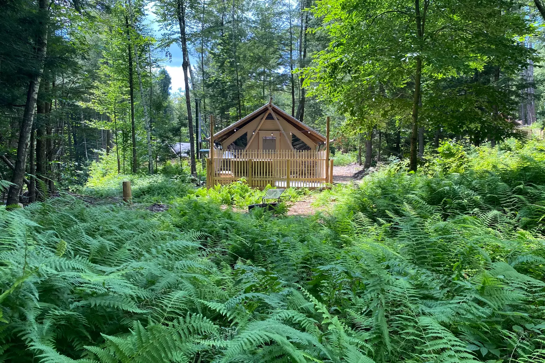 Glamping z dojenčkom