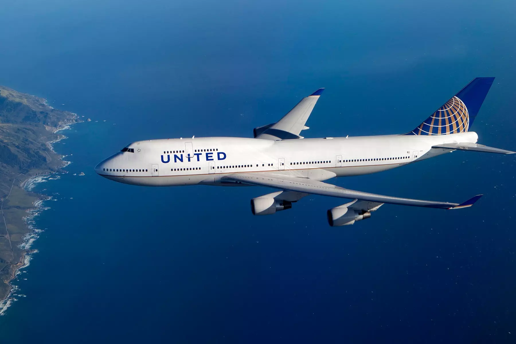 avião da United Airlines