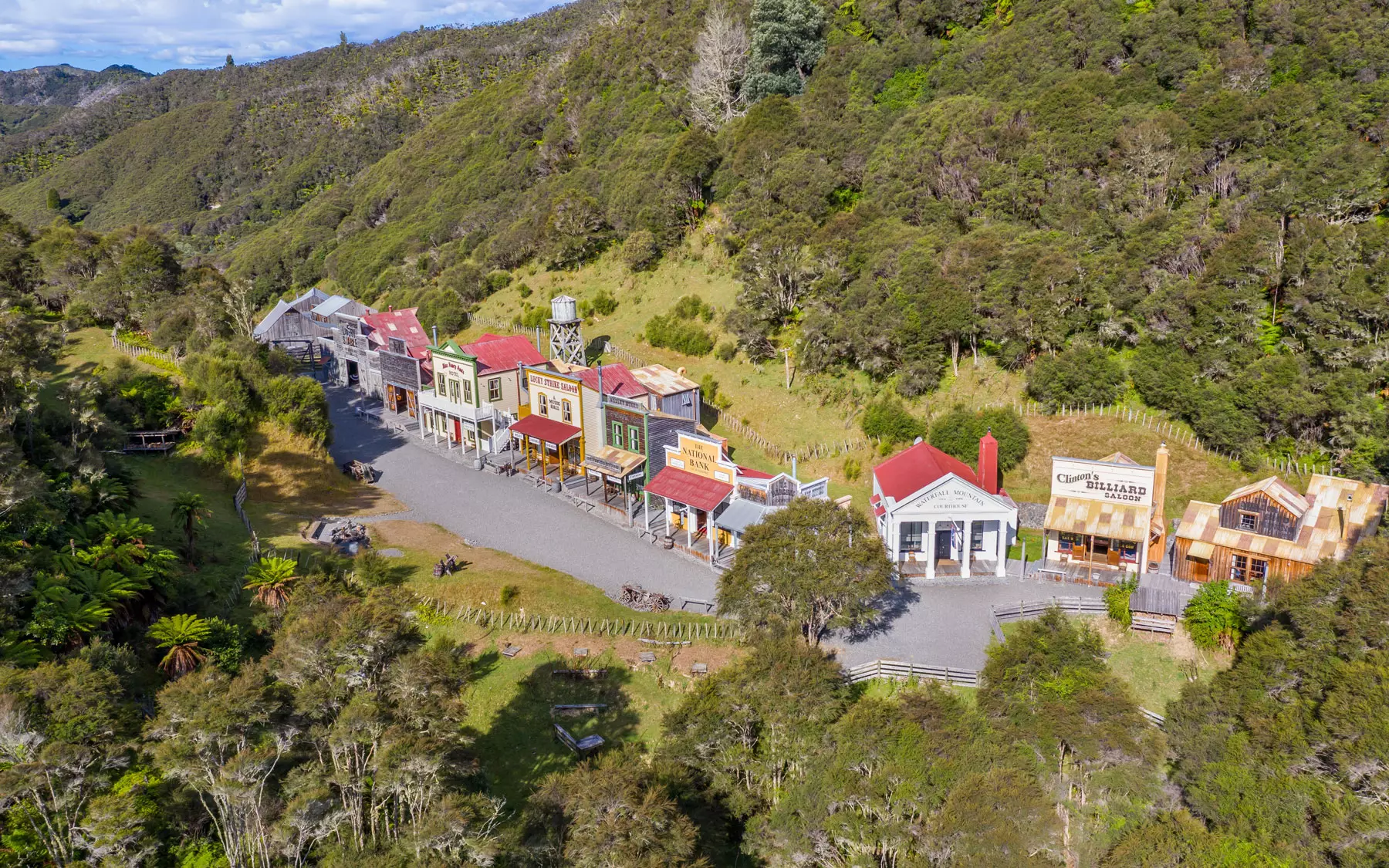 Tazana an'habakabaka an'i Mellonsfolly Ranch any Nouvelle-Zélande