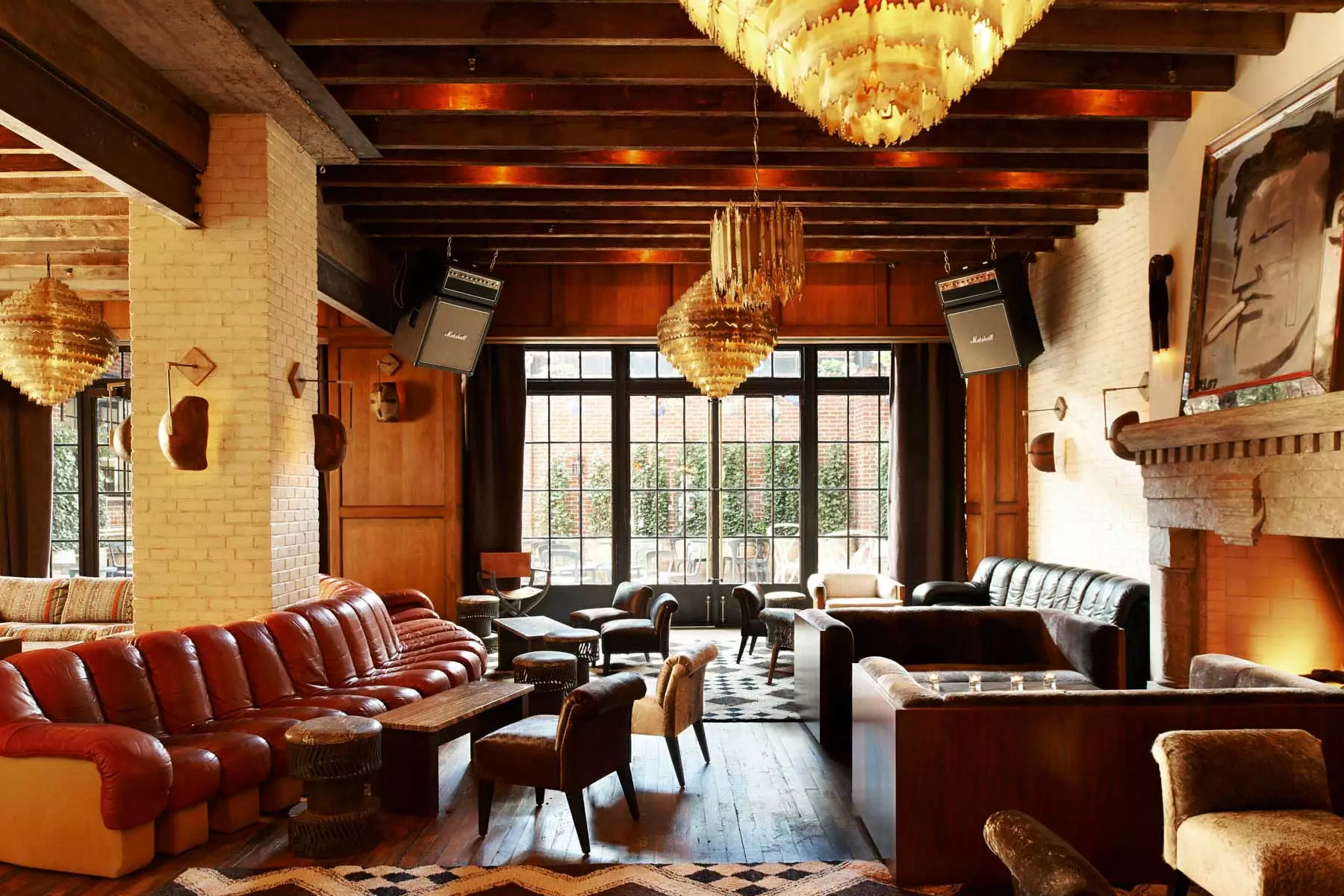 lounge dell'hotel The Ludlow a New York City