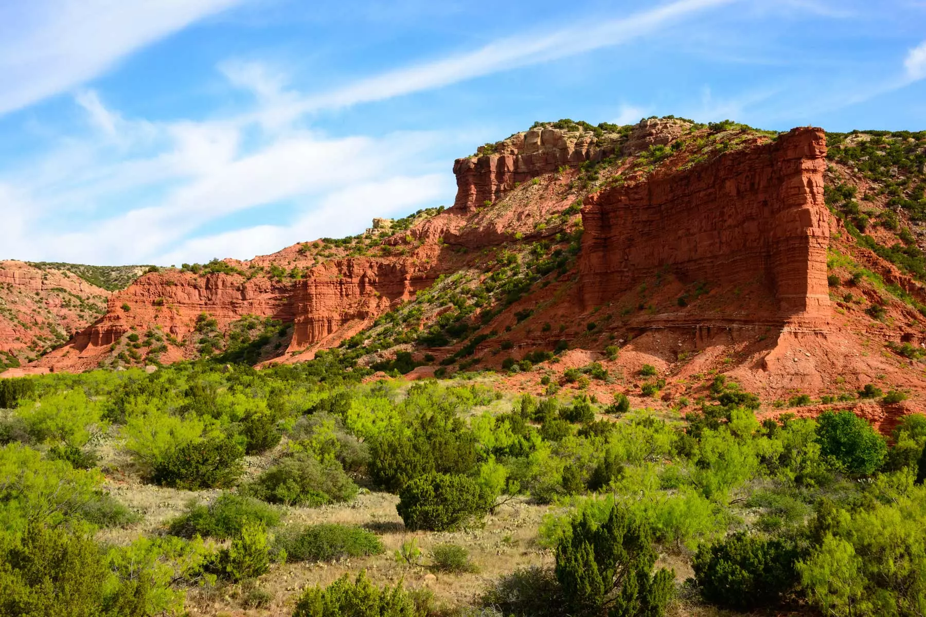 Caprock Canyons 州立公園和步道