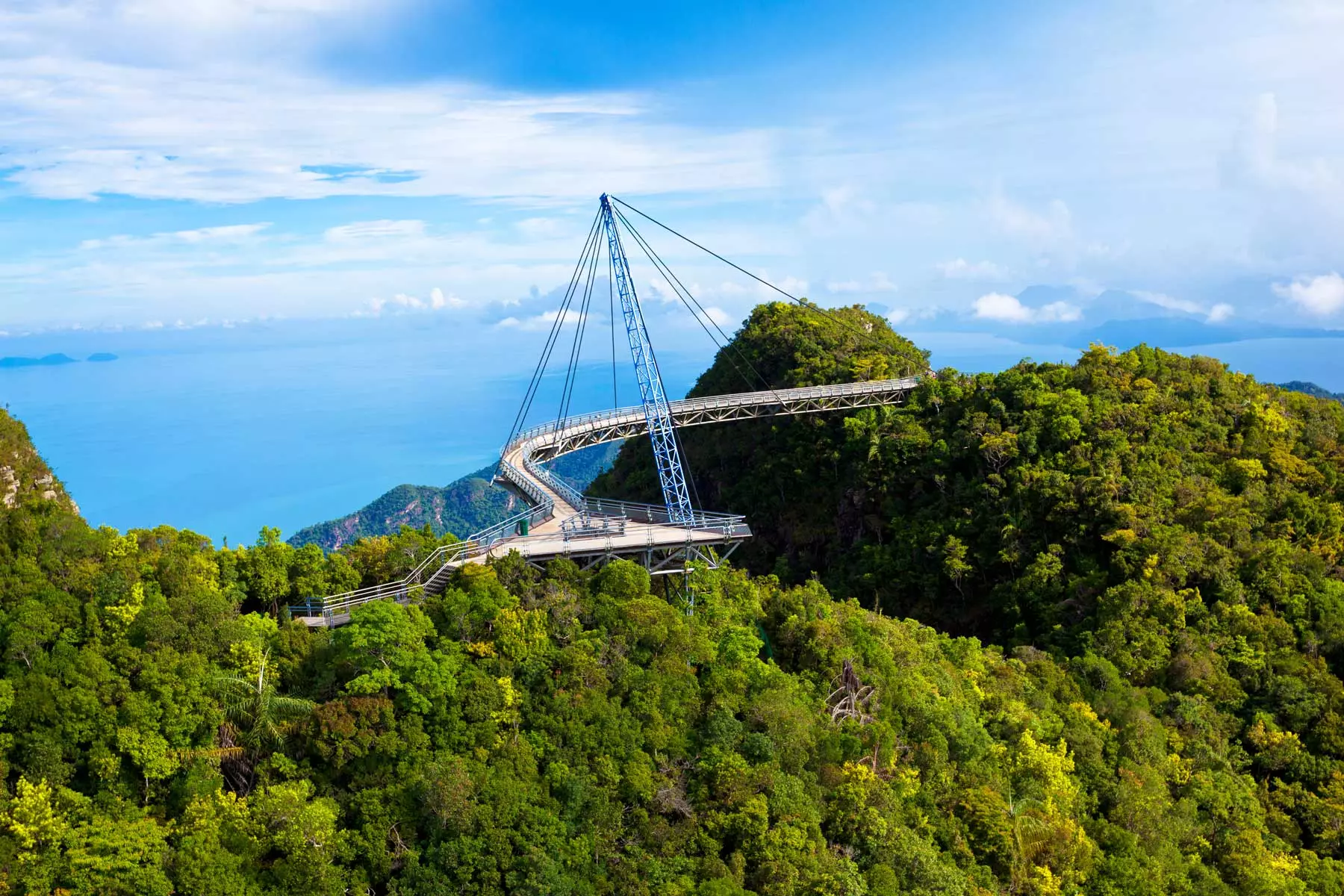 Ponte del cielo di Langkawi, Malesia