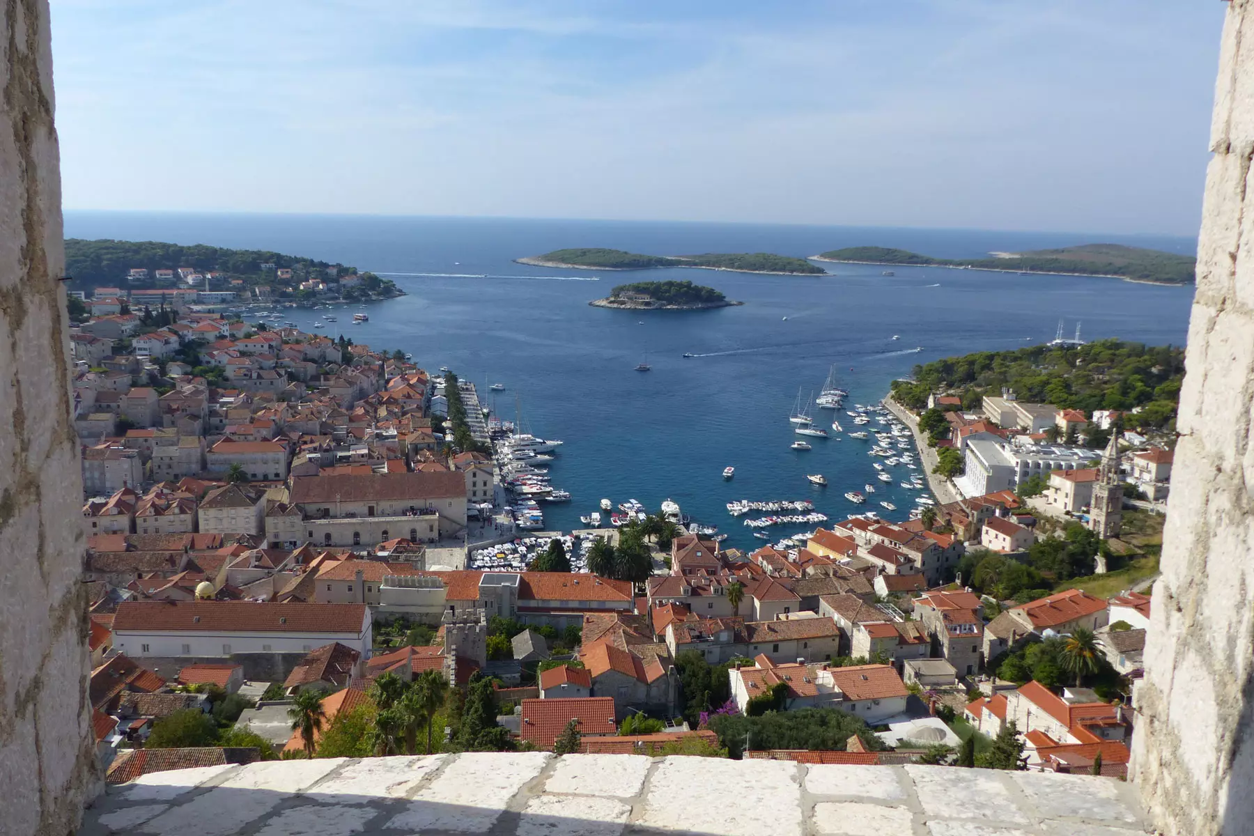 Hvar en de Dalmatische eilanden, Kroatië