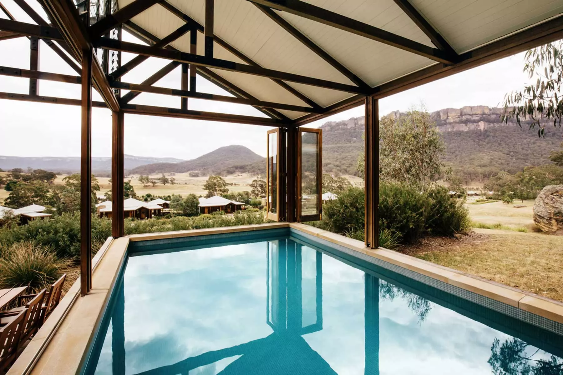 Emirates One&Only Wolgan Valley, WolganVilla-Pool, Blue Mountains, Australien