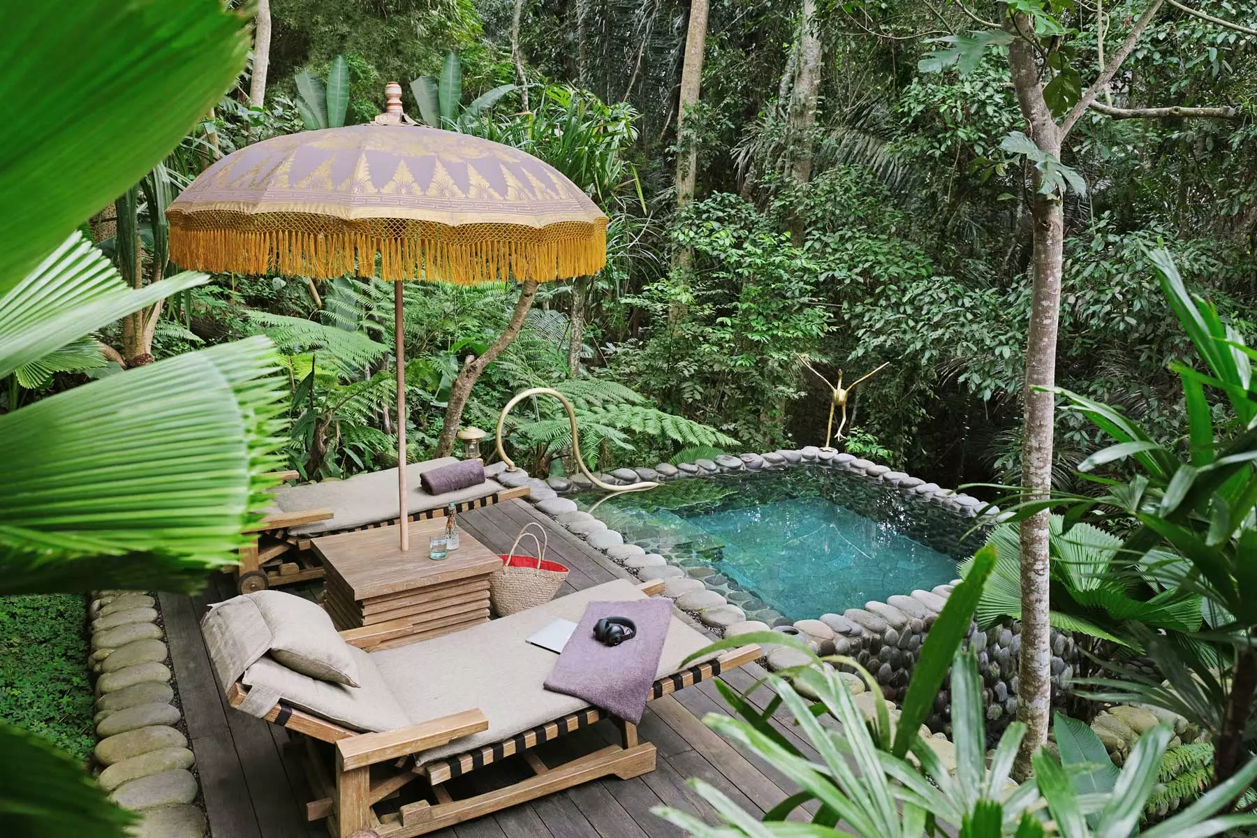 Hotel Capella Ubud di Bali, terpilih sebagai hotel #1 di dunia