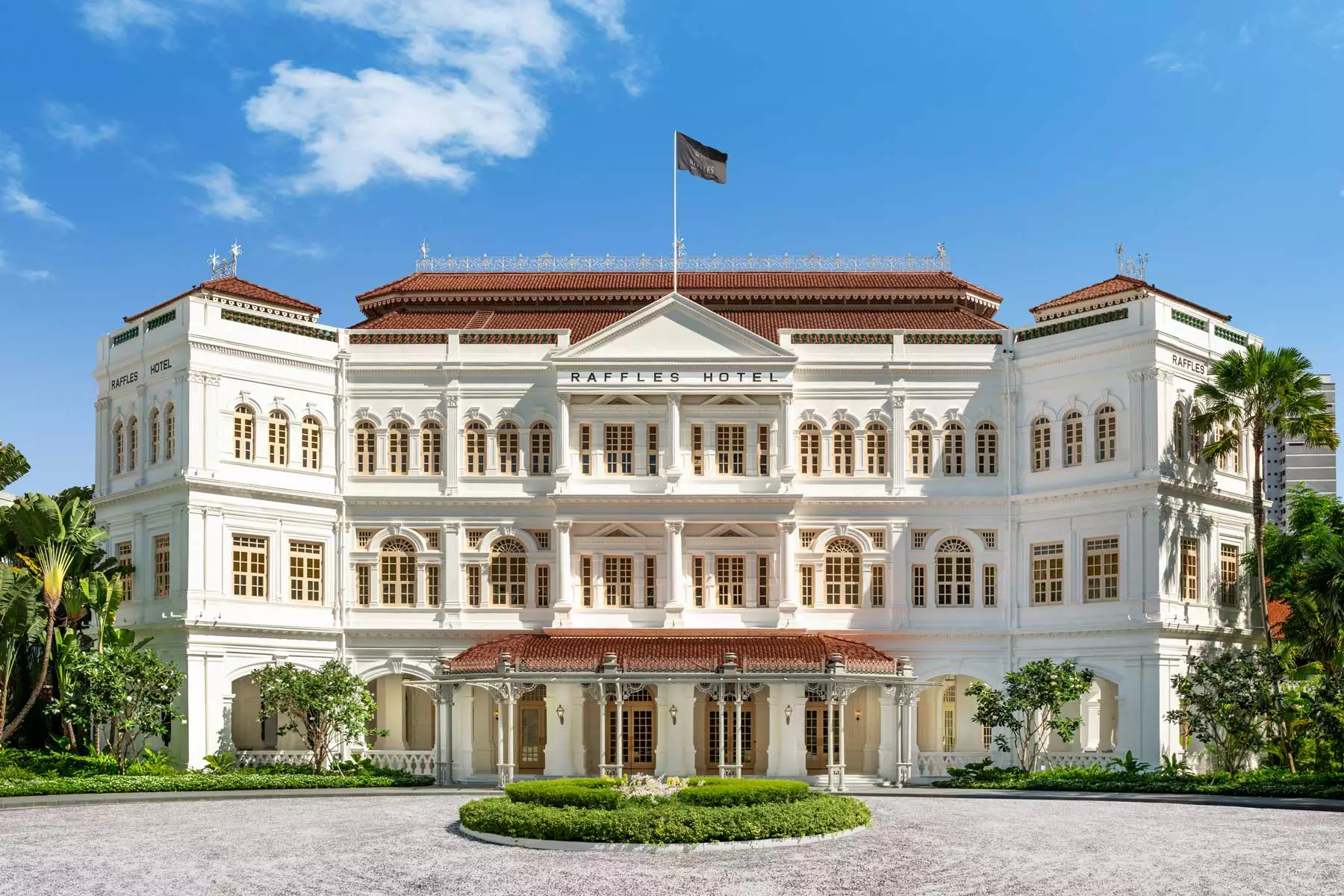 Raffles Singapore, hotel exterieur, Singapore