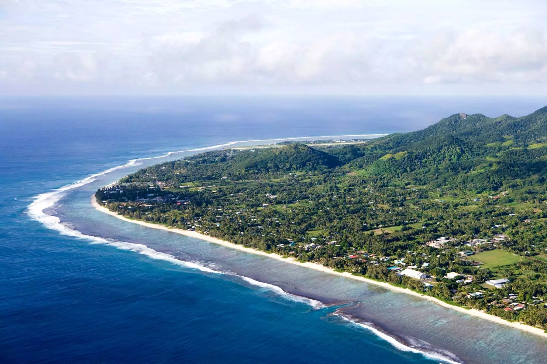 Rarotonga, Ndịda Group, Cook Islands, South Pacific