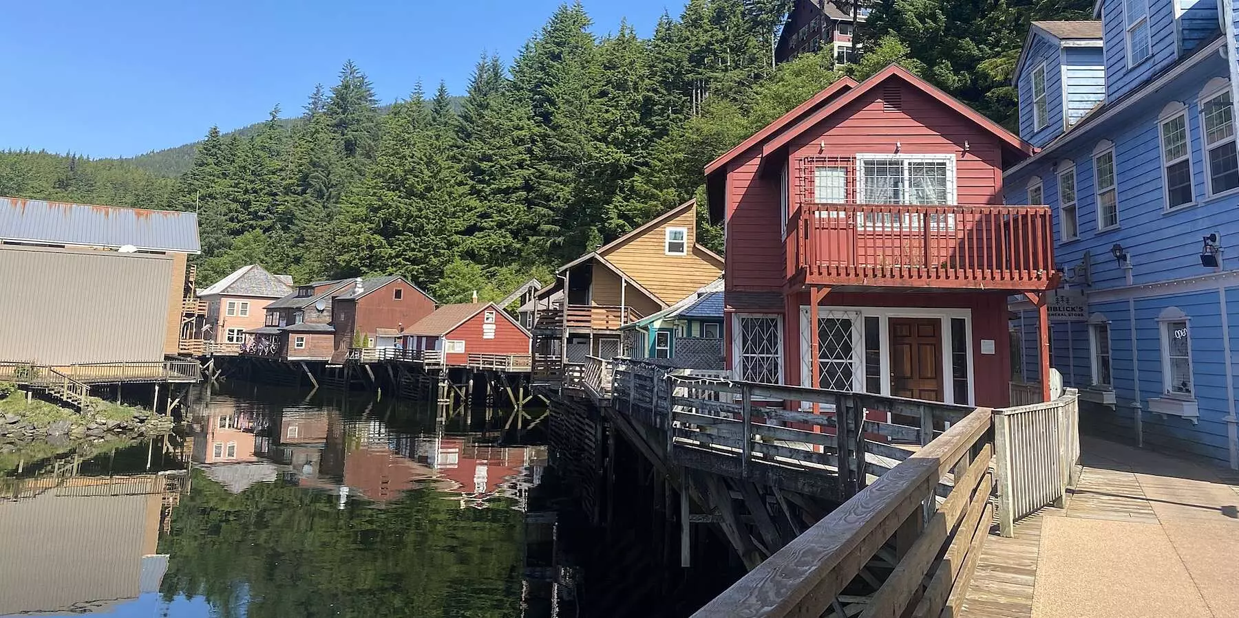 Ketchikan, Alaska, ist der perfekte Ort für eine Vater-Tochter-Reise