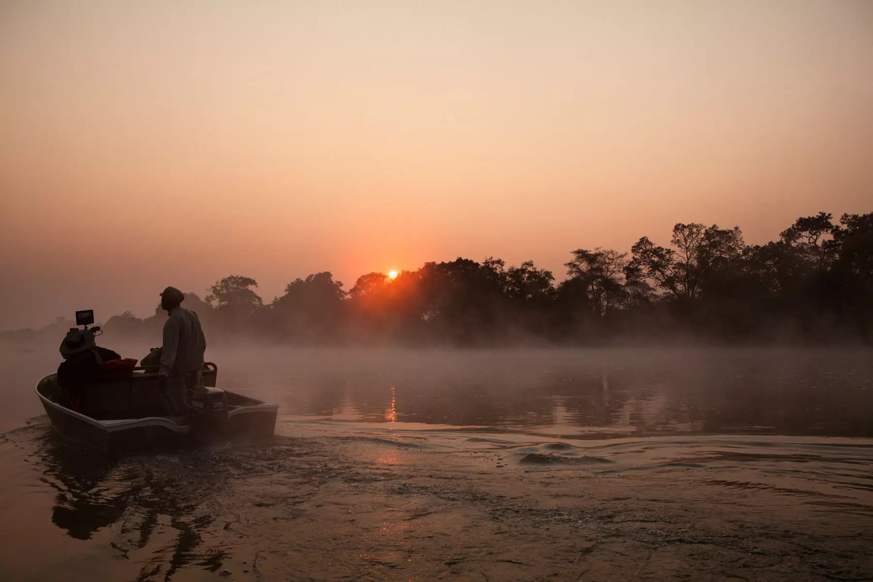 Kafue River, ອຸທະຍານແຫ່ງຊາດ Kafue, Zambia