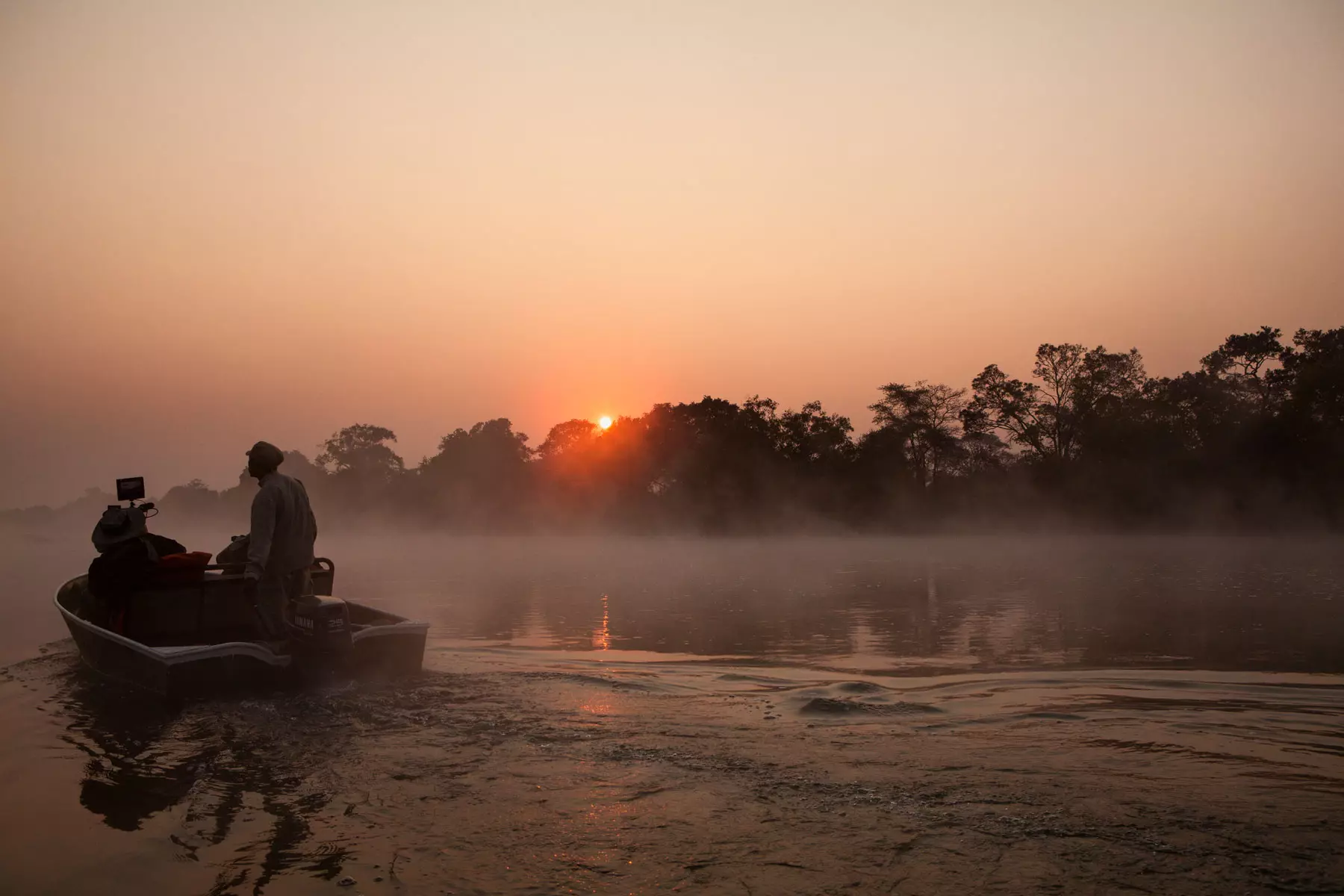 Afon Kafue, Parc Cenedlaethol Kafue, Zambia