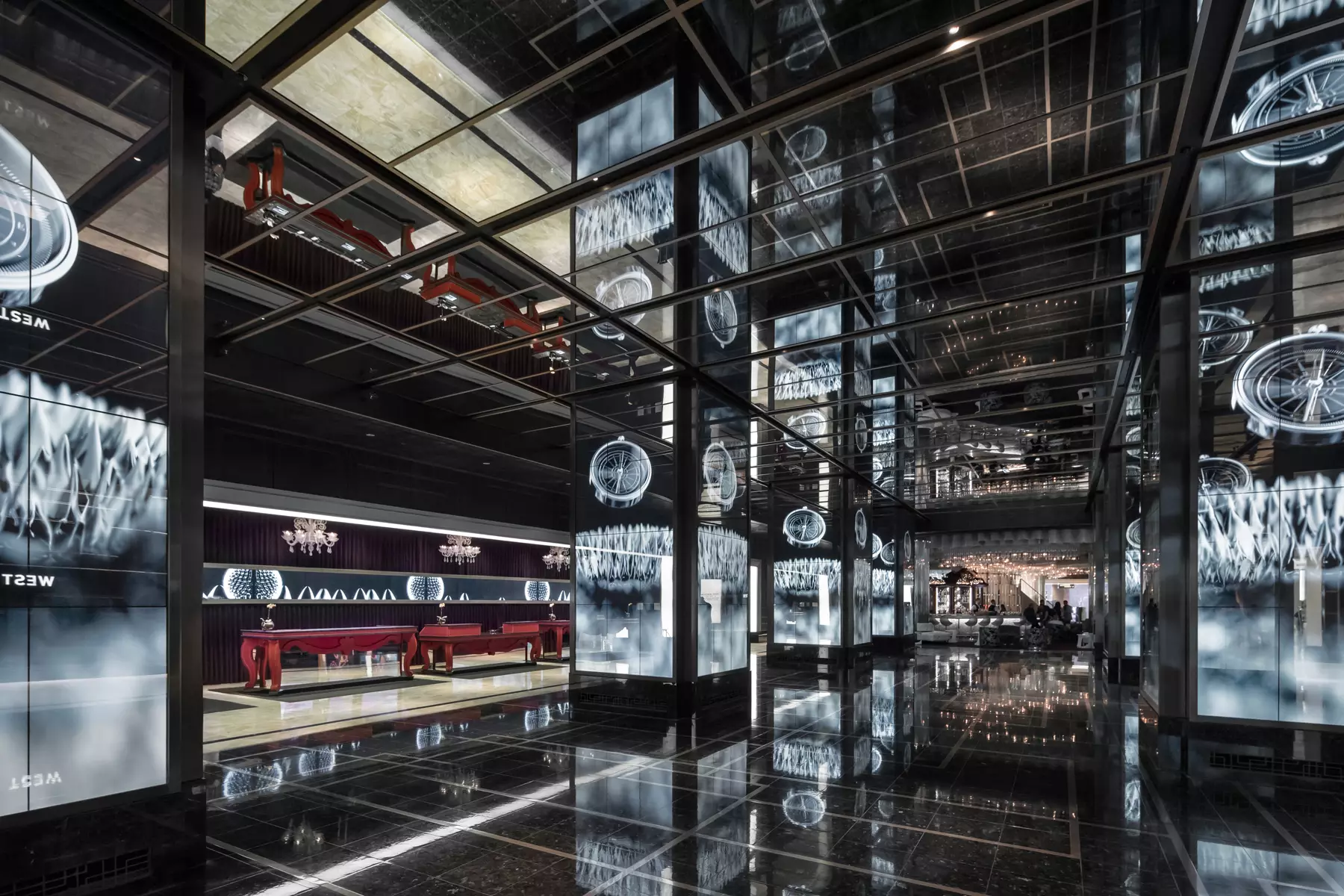 Lobby del Cosmopolitan di Las Vegas