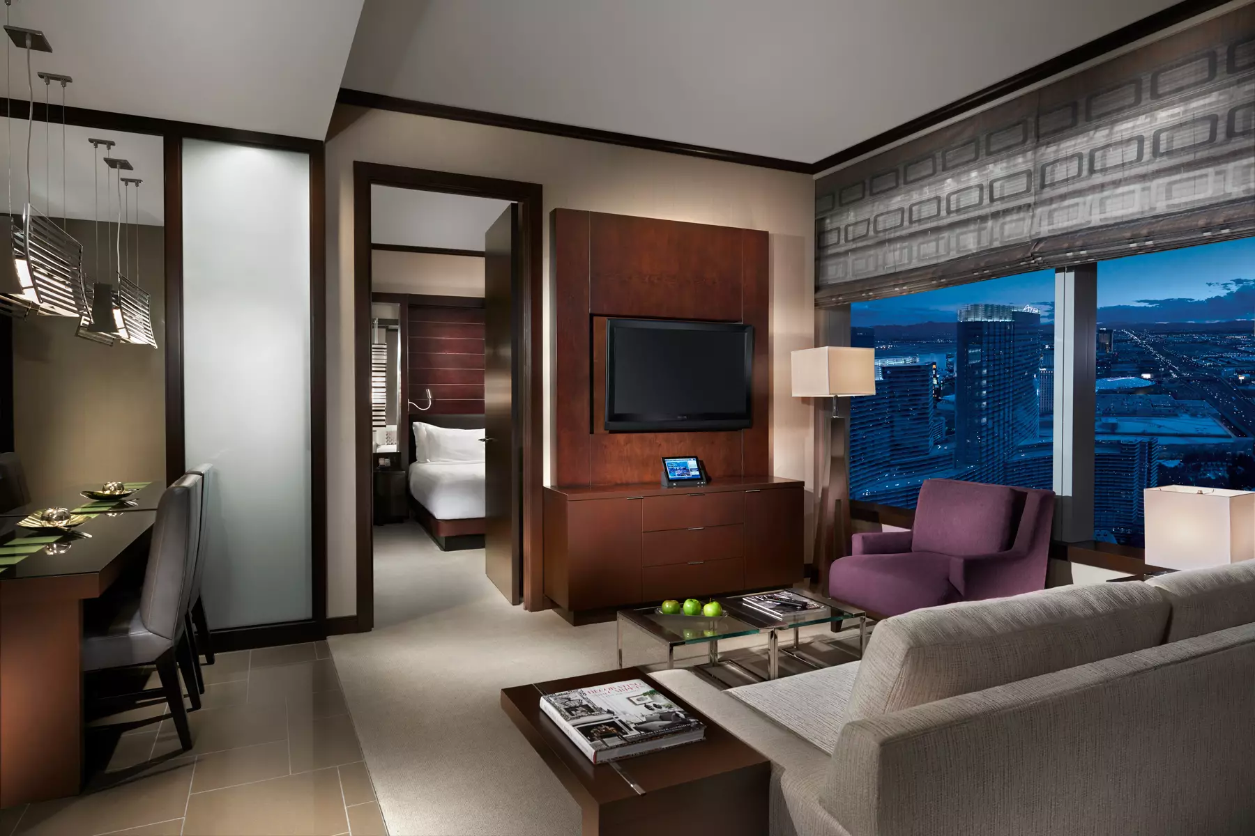 Penthouse suite ĉe Vdara Hotel & Spa