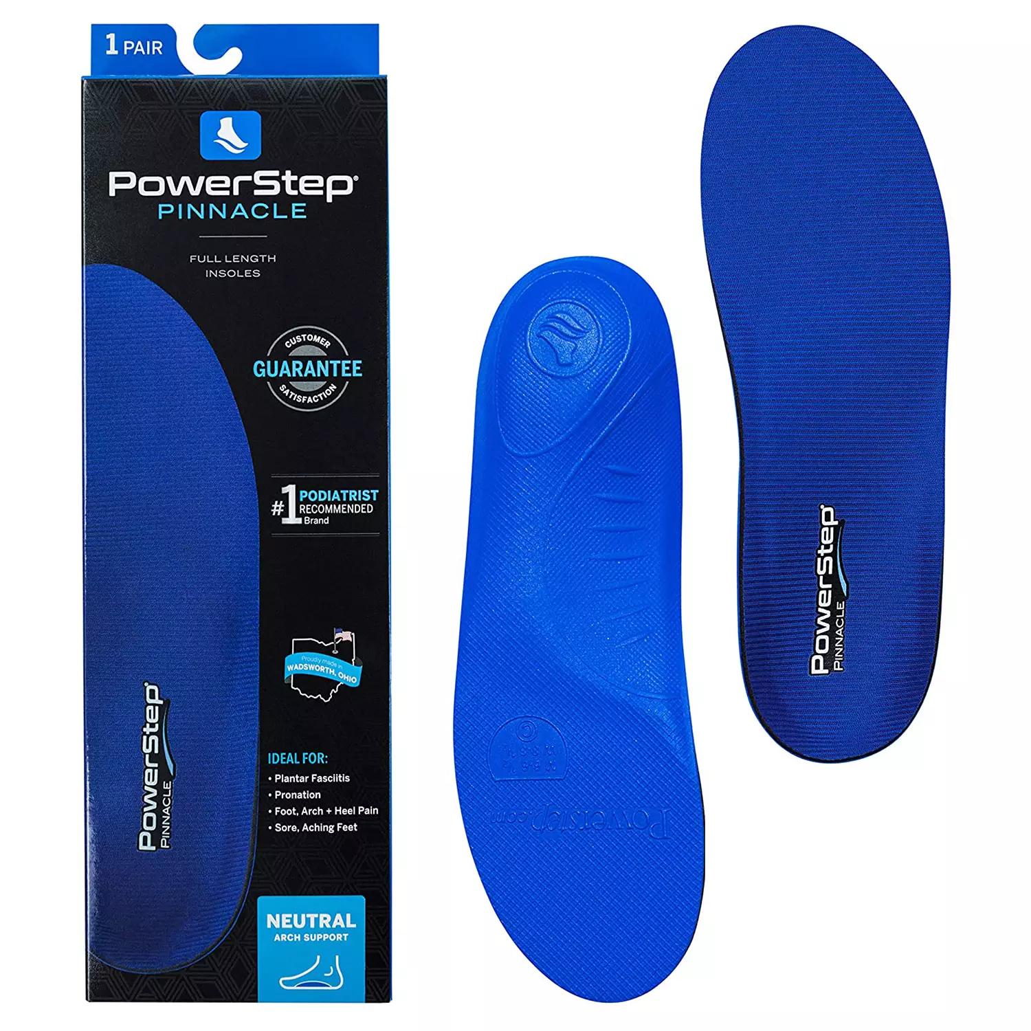 Insoles, Arch Support thiab Forefoot Cushion