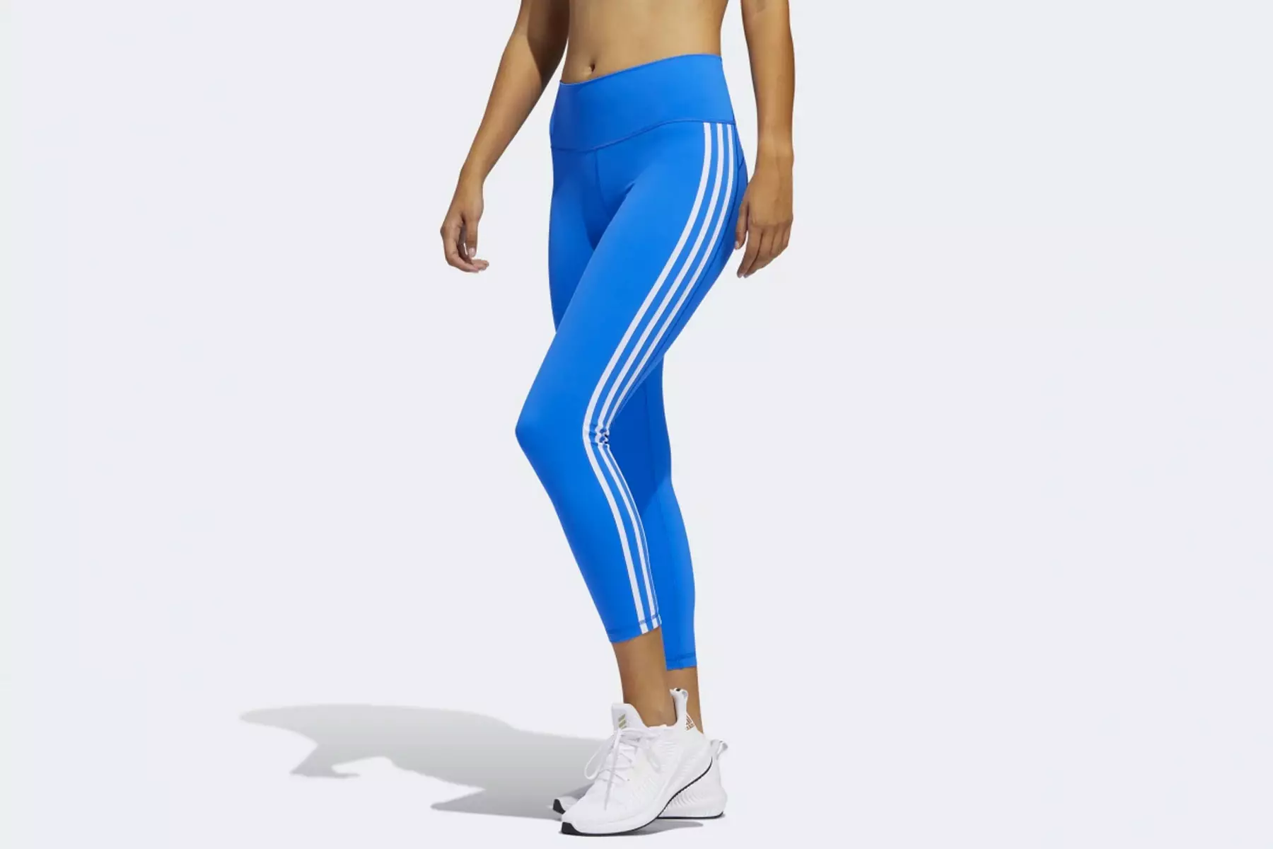 Blåstripete leggings