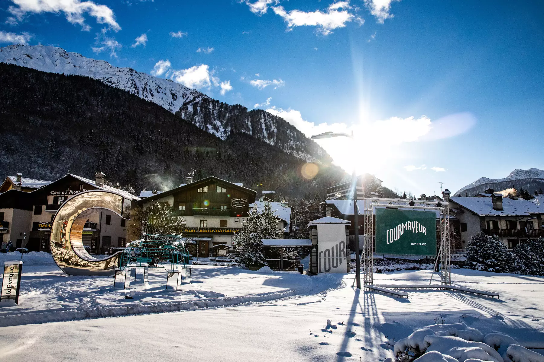 Ville de Courmayeur Mont Blanc