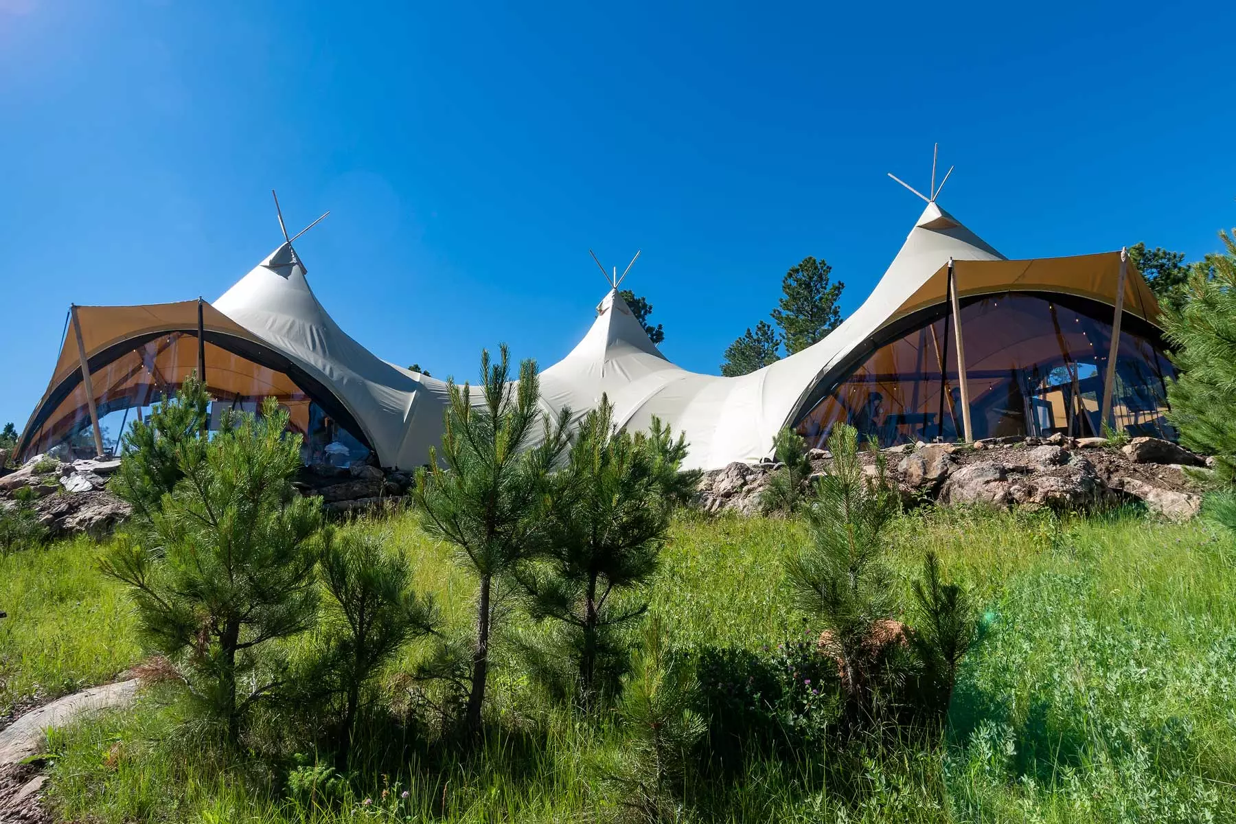 UnderCanvas Glamping tält i vildmarken