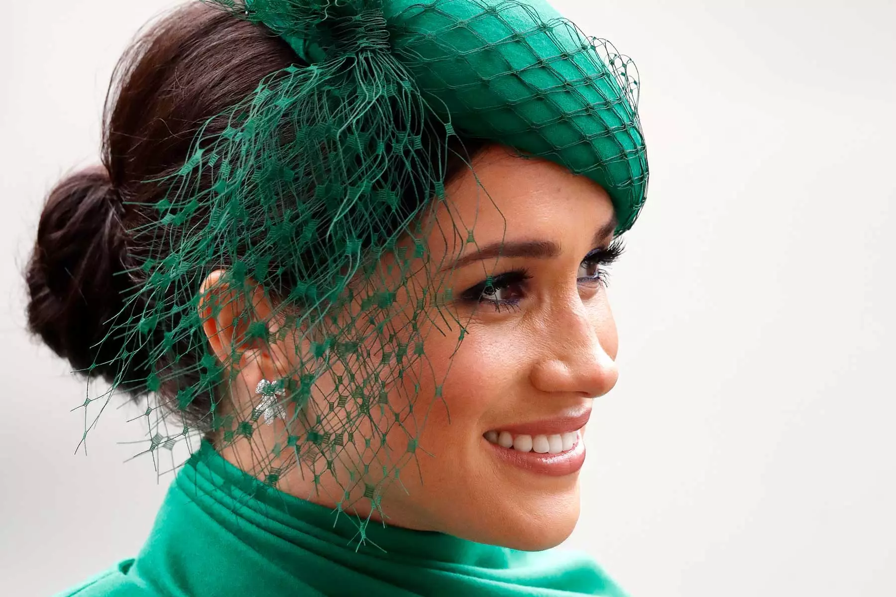 Meghan, ducesa de Sussex în pălărie verde