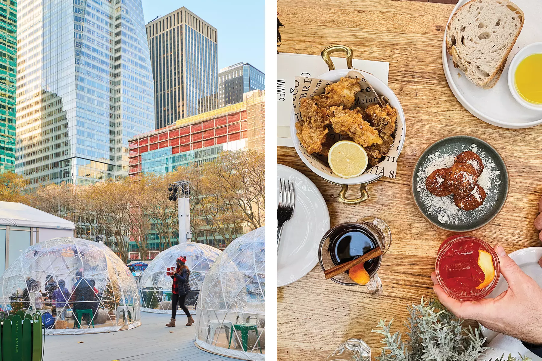 Bryant Park Dining ak Eataly Flatiron