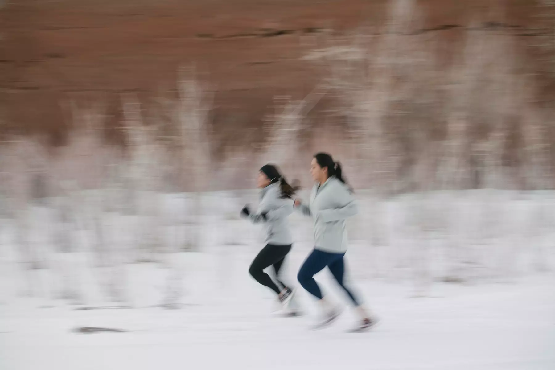 Vita Navajo in inverno al Canyon de Chelly