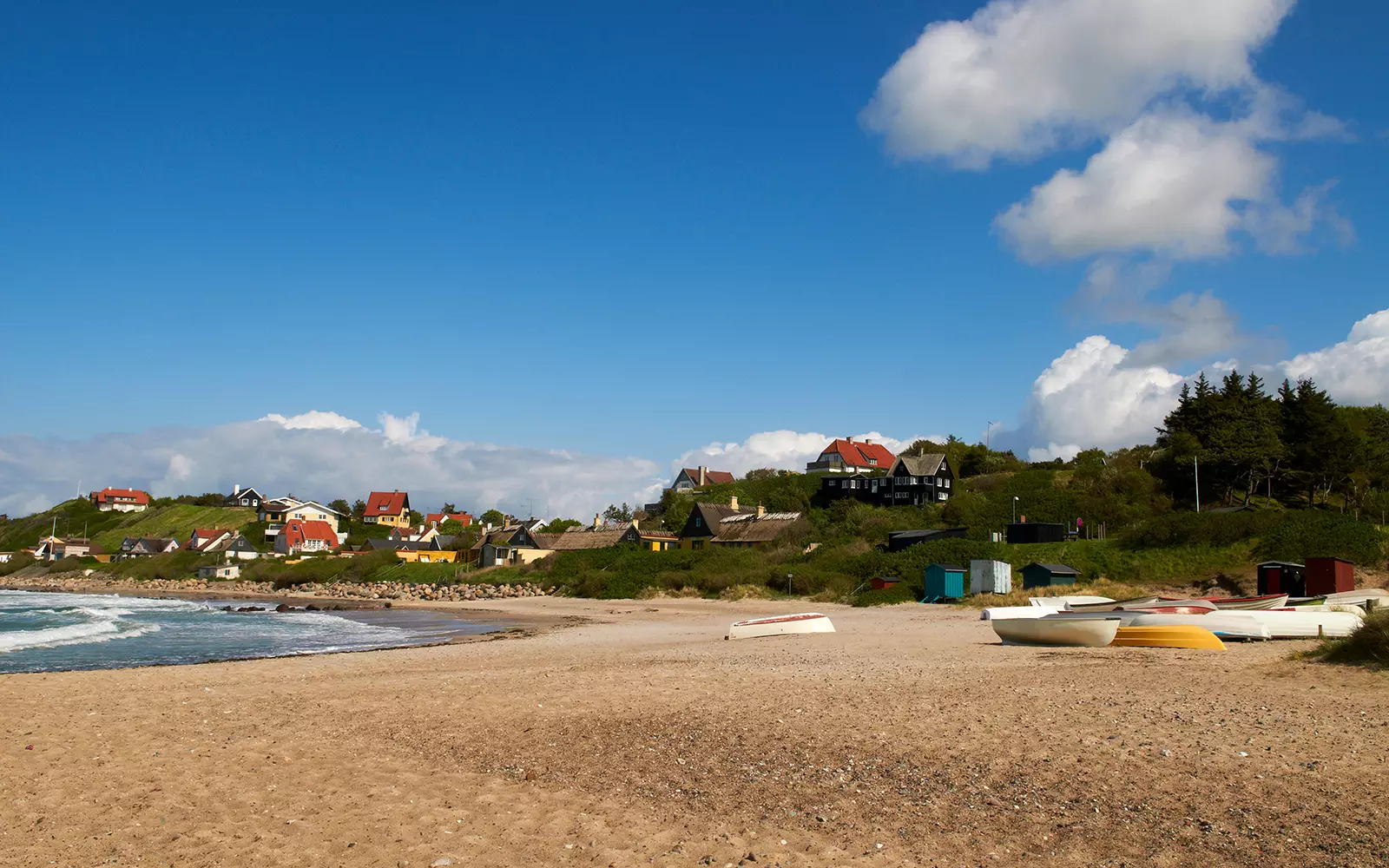 Plage zu Tisvildeleje, Dänemark