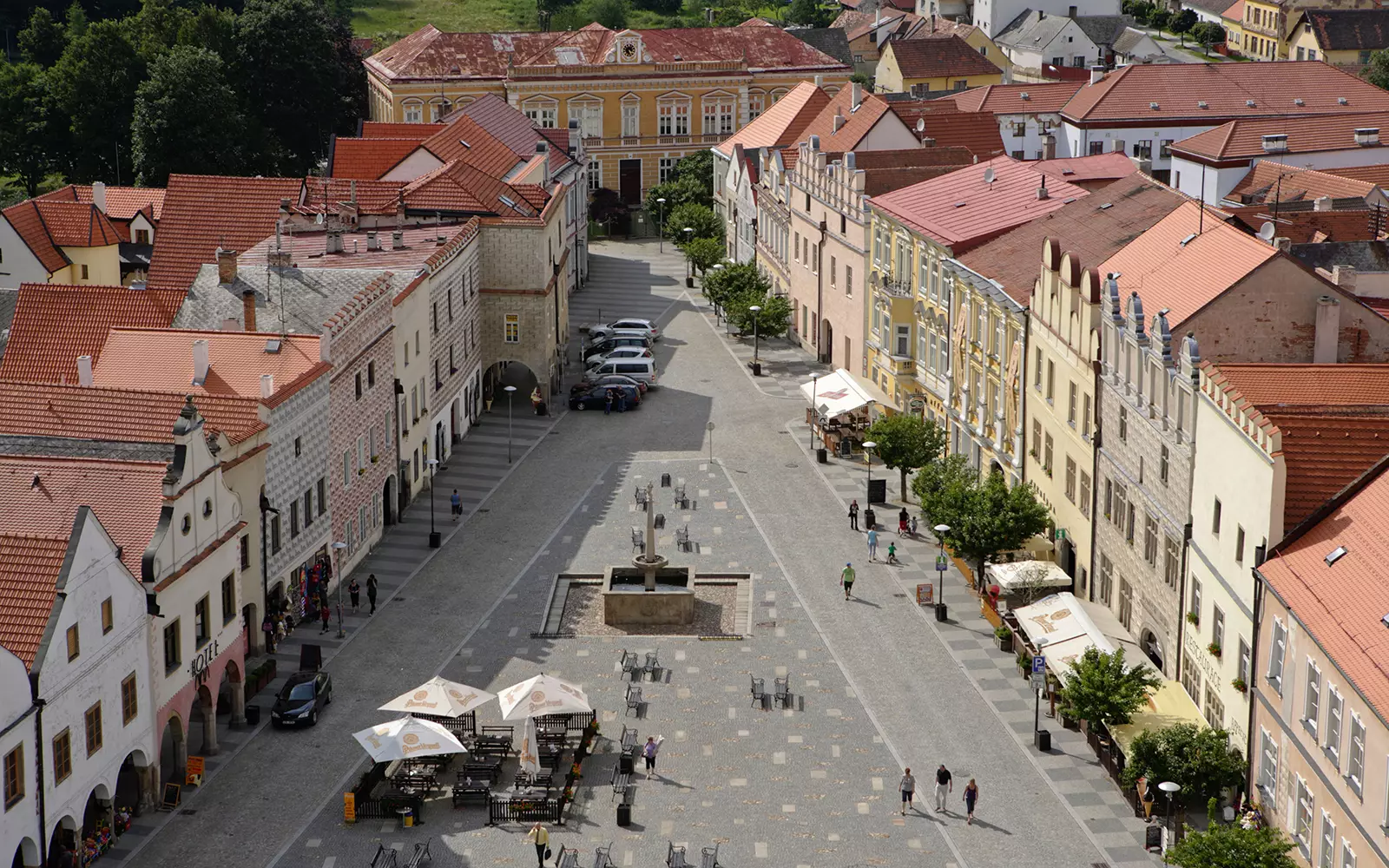 garin da ke cikin Slavonice, Jamhuriyar Czech