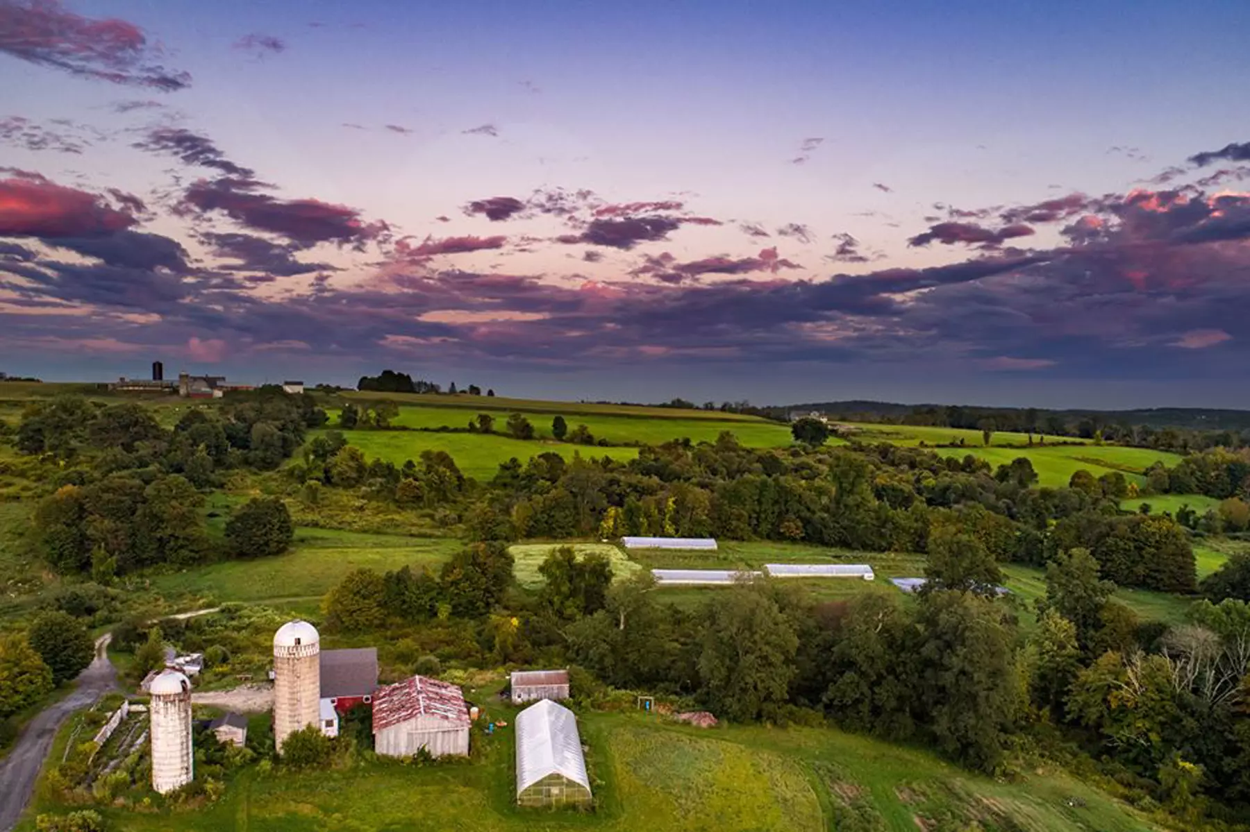 Geodesic Dome na ọhịa dị na Connecticut