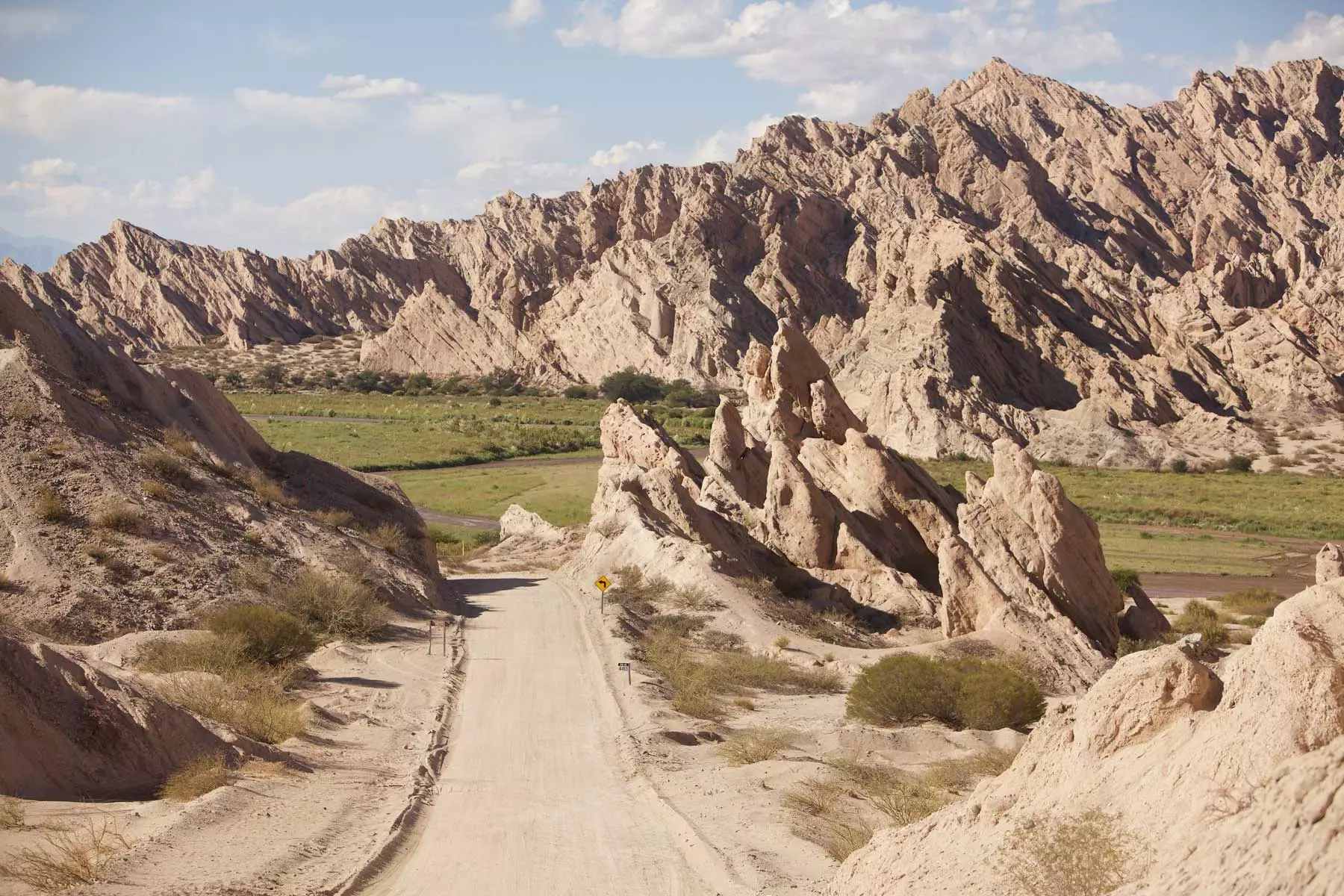 Los picos de arenisca del Cañón de Flechas, en Salta, Argentina