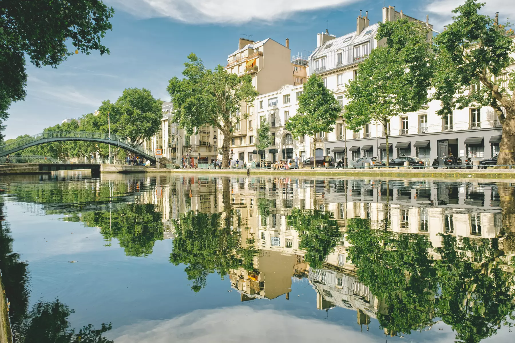 Canal Saint Martin, Quai de Jemmapes